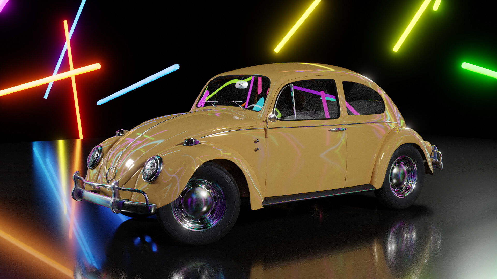 ArtStation - VW Bug