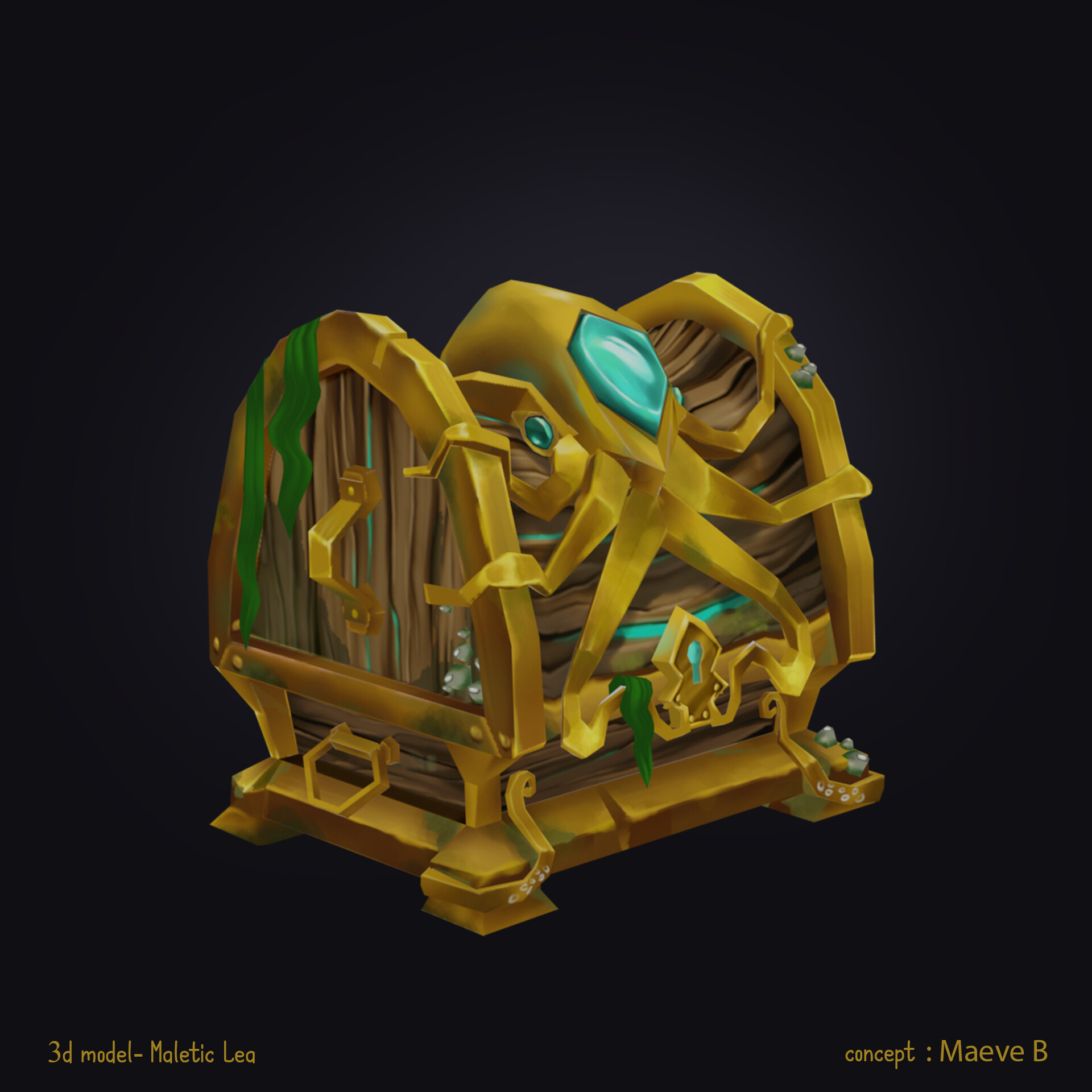 ArtStation - Octopus chest