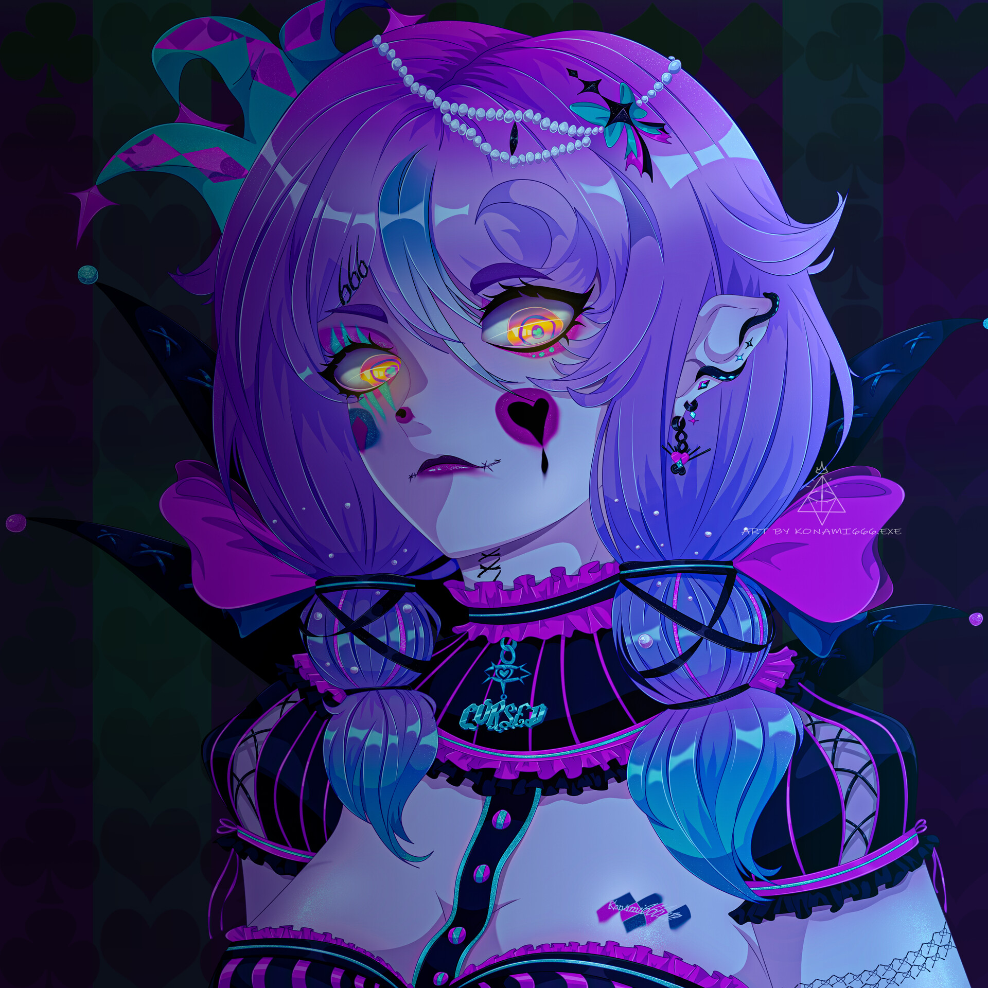 ArtStation - MY OC konami666.exe 🂱 clown