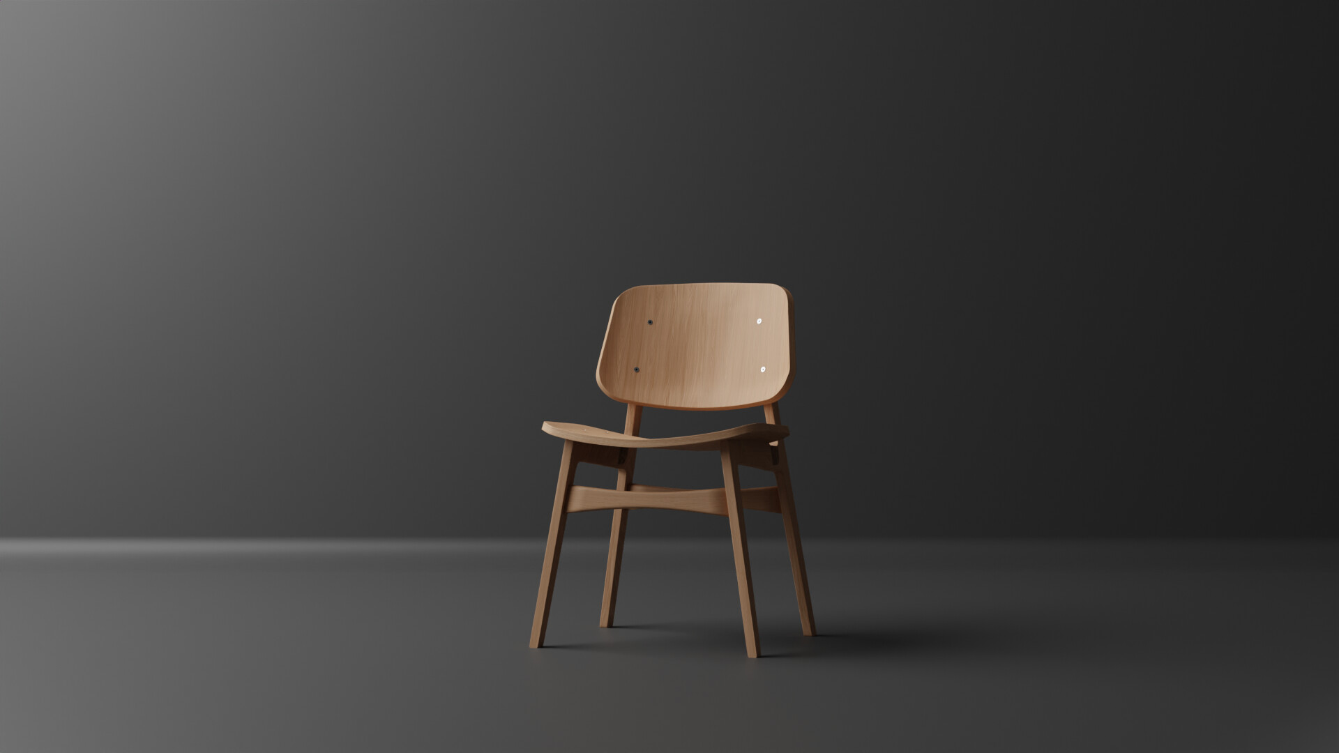 ArtStation - Søborg Wood Base: A Timeless Chair Design