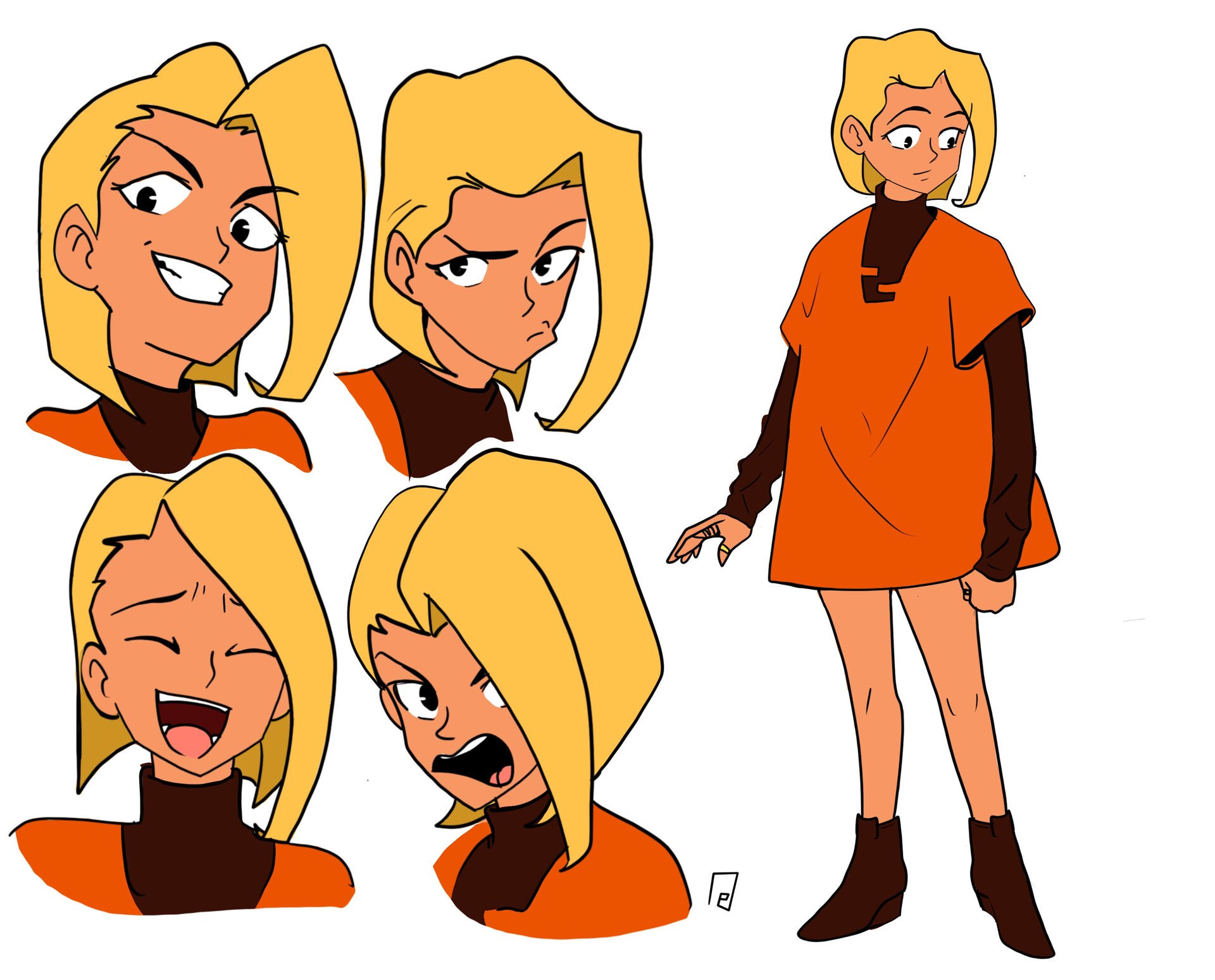 ArtStation - Zoé character design