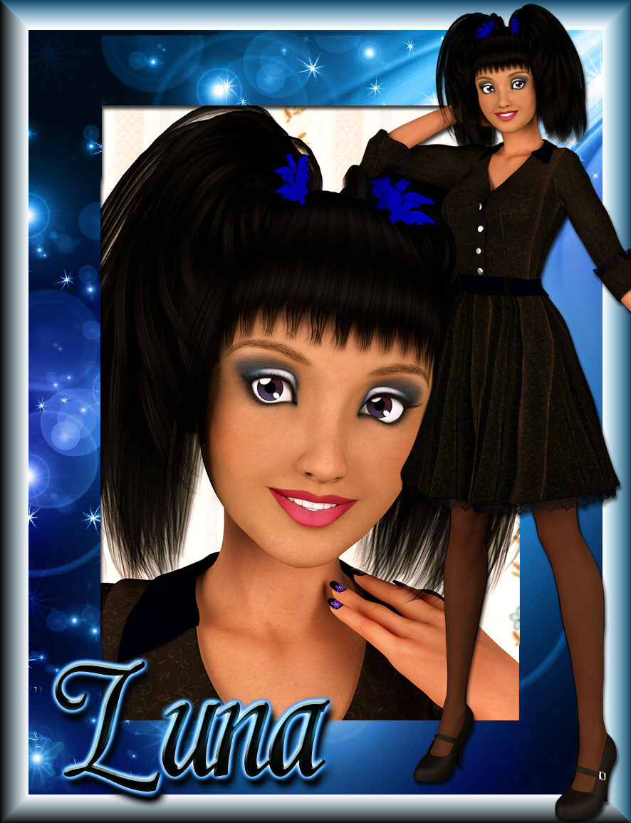 ArtStation - 2015 Luna & Sailor Midnight