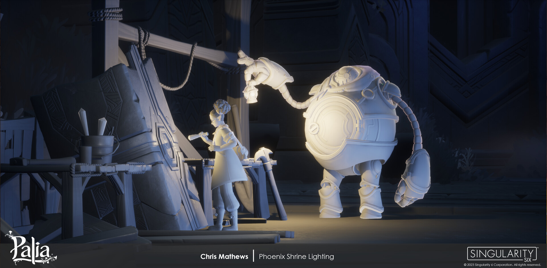 Chris Mathews - Palia - Phoenix Shrine Cinematic Lighting