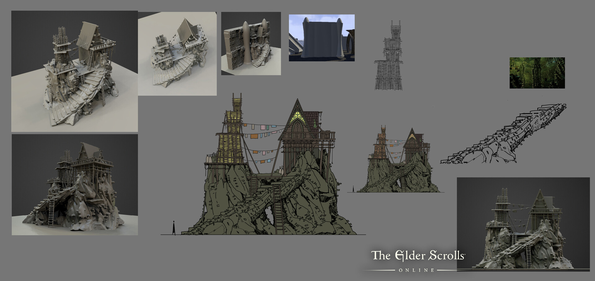 ArtStation - The architectural designs for Apocrypha