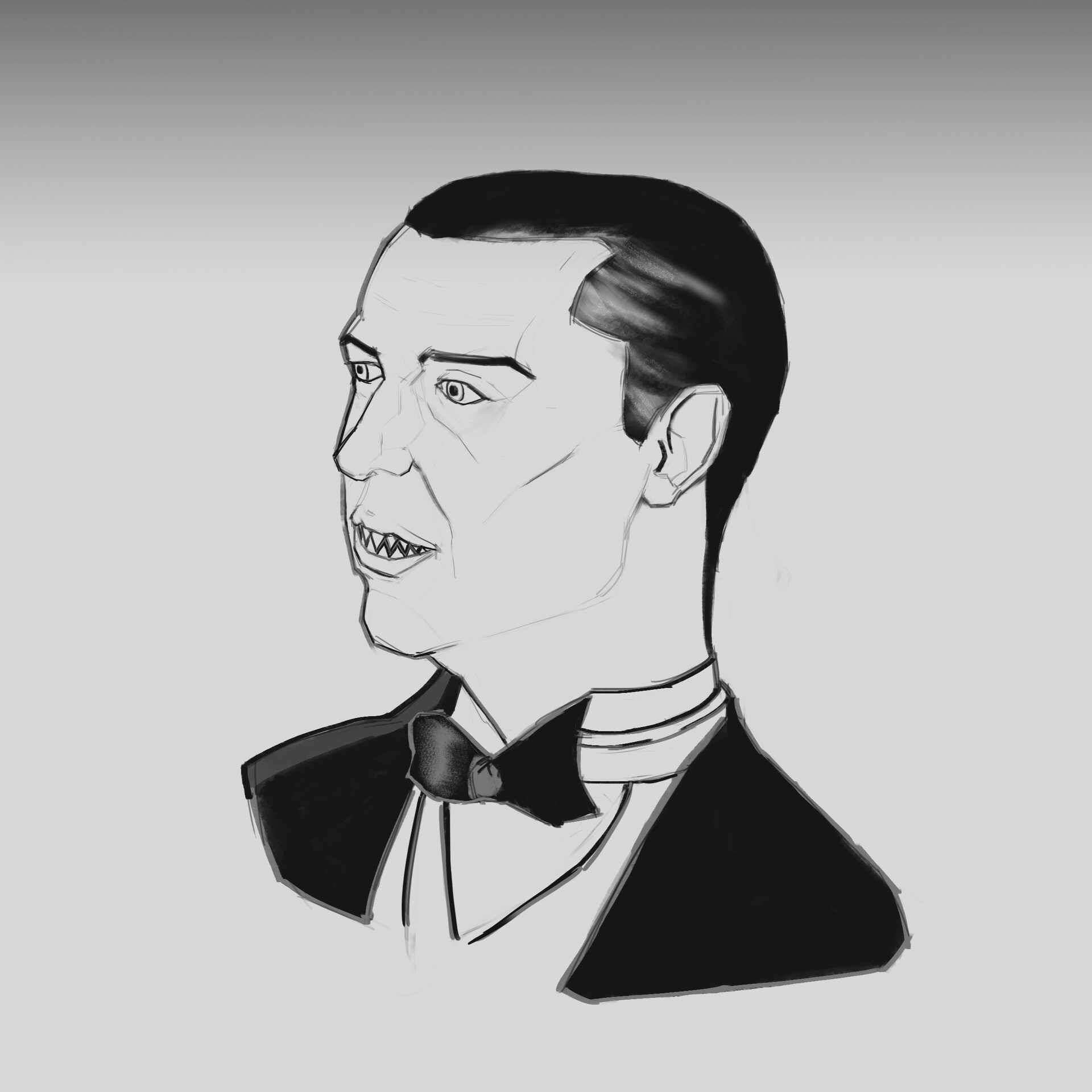 ArtStation - Dracula smile