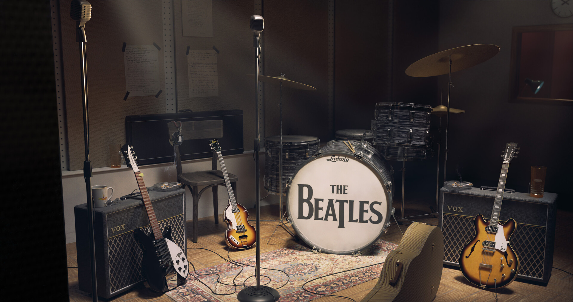 ArtStation - The Beatles Studio