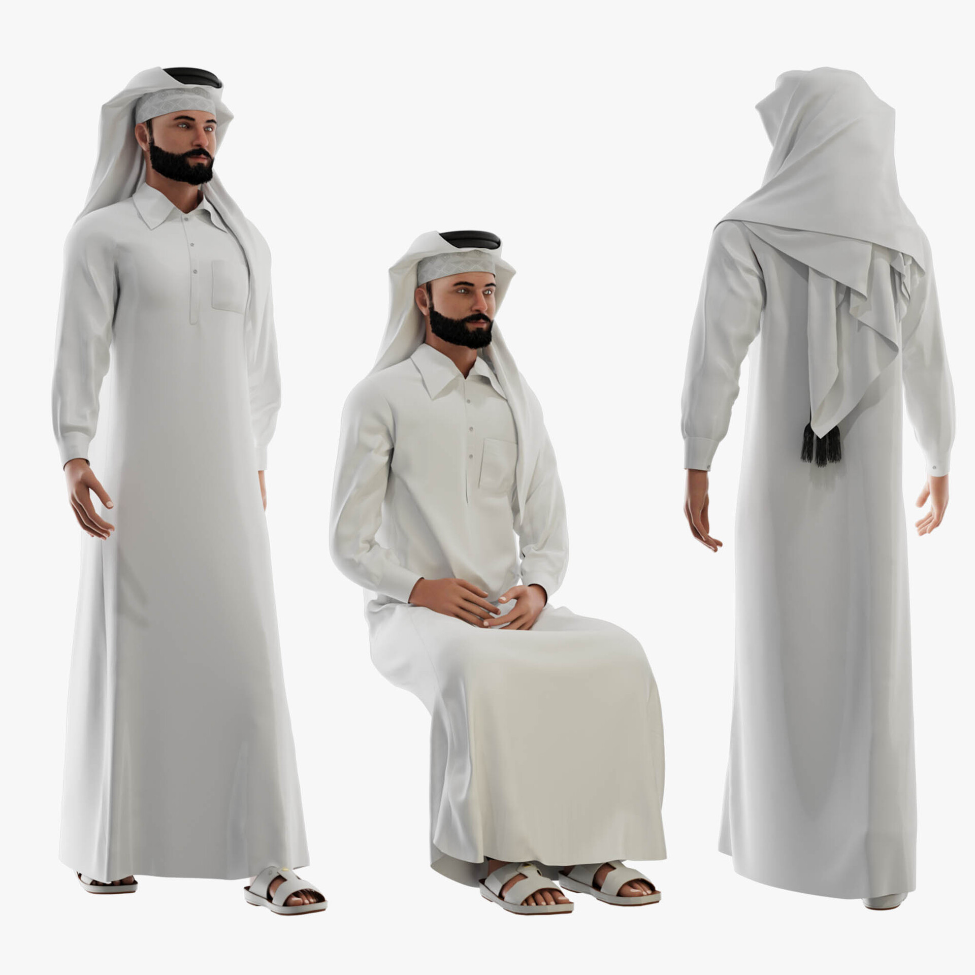 Qatari Men Clothing