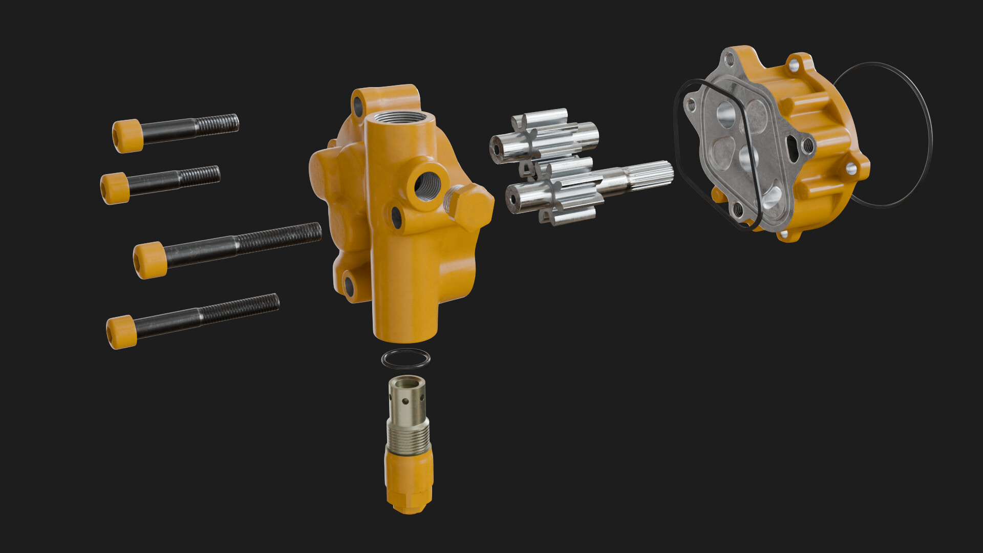 ArtStation - Excavator Pilot Pump