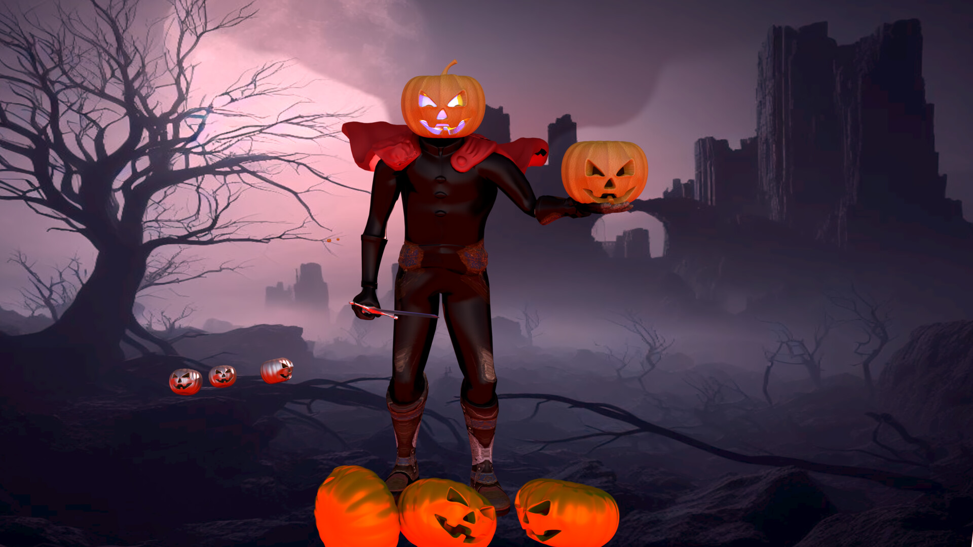 Taposh Kumer Saha - Character Headless Horseman for "Ichabod Crane ...