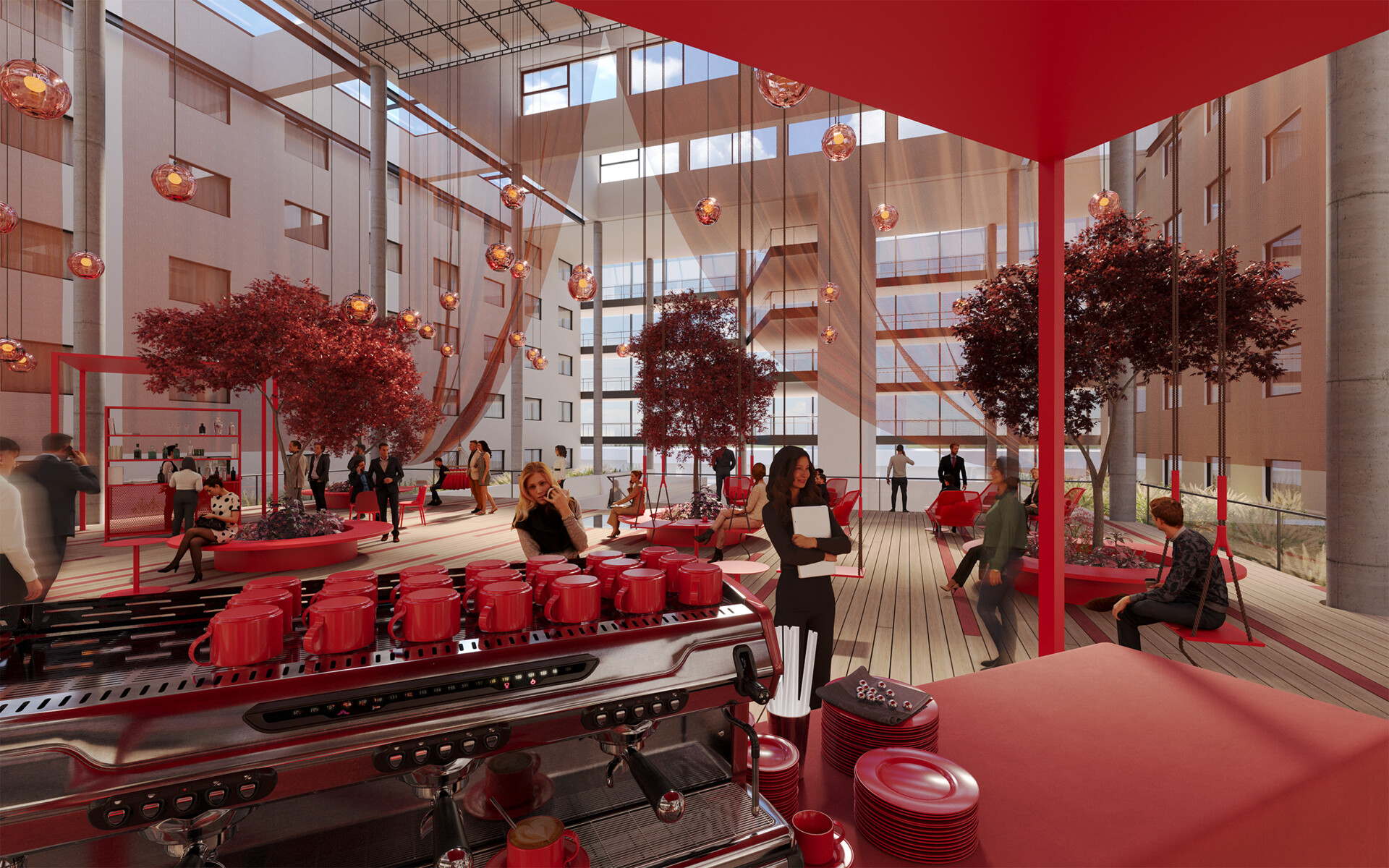 ArtStation - Hotel Marriott Visualization