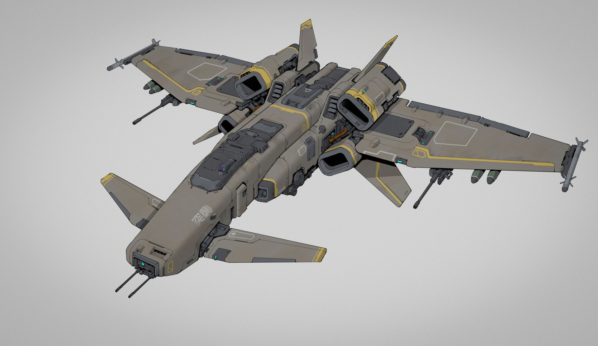 ArtStation - Raider Attack Aircraft