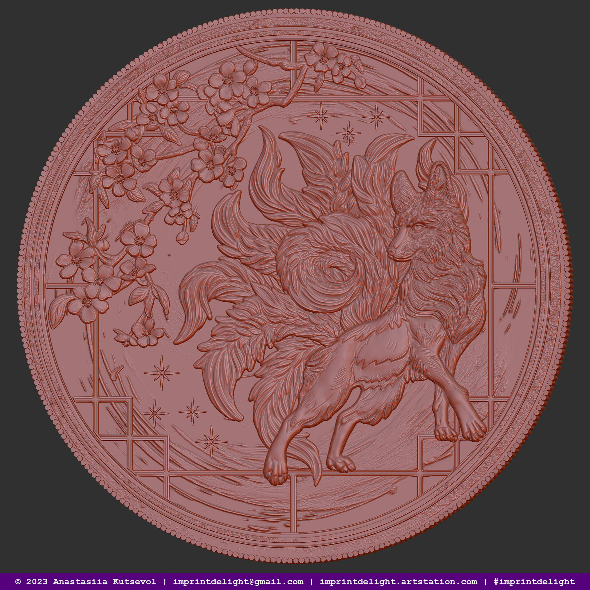 Imprint Delight | Ana Kutsevol - Kitsune 3D