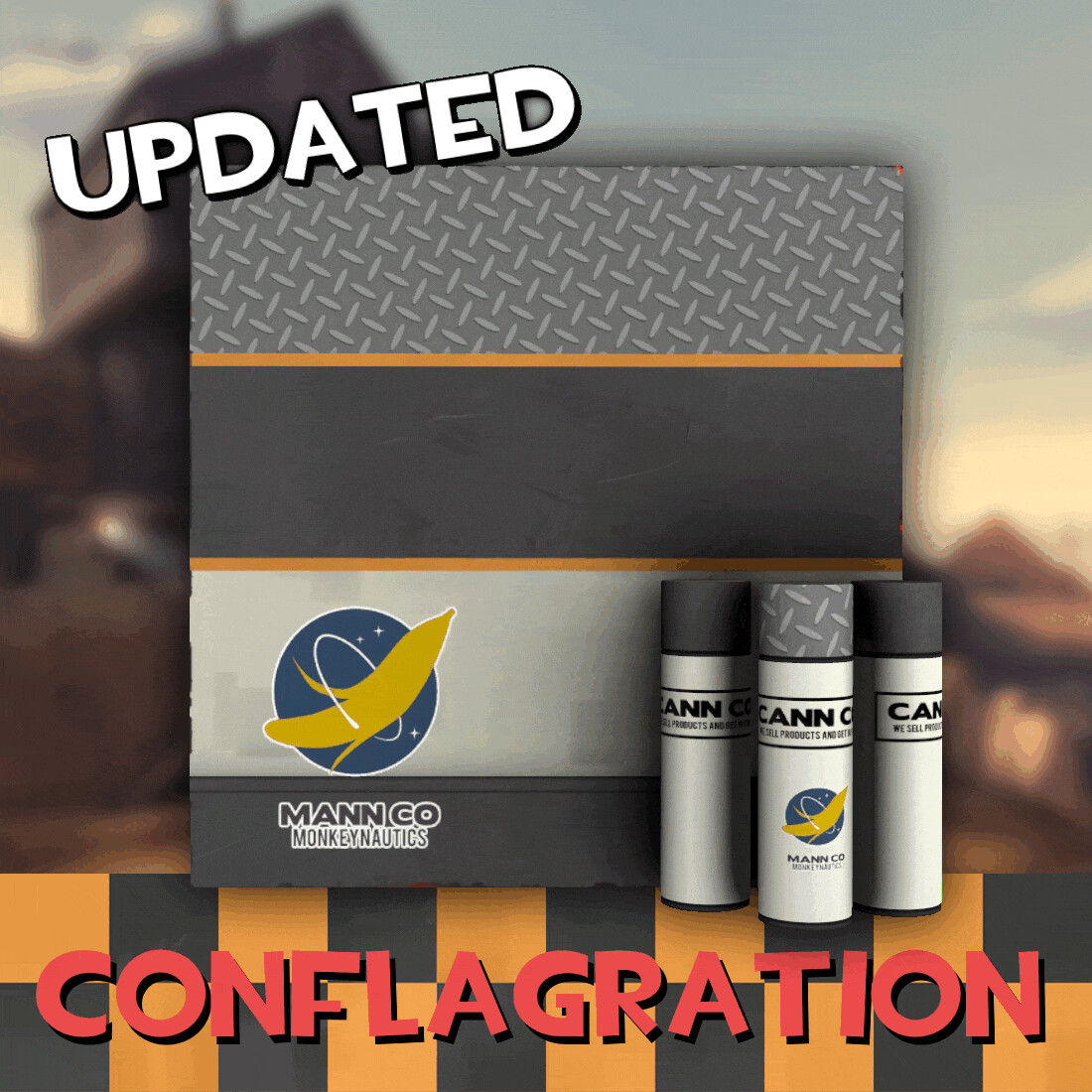 ArtStation - [Team Fortress 2] War Paint - Conflagration