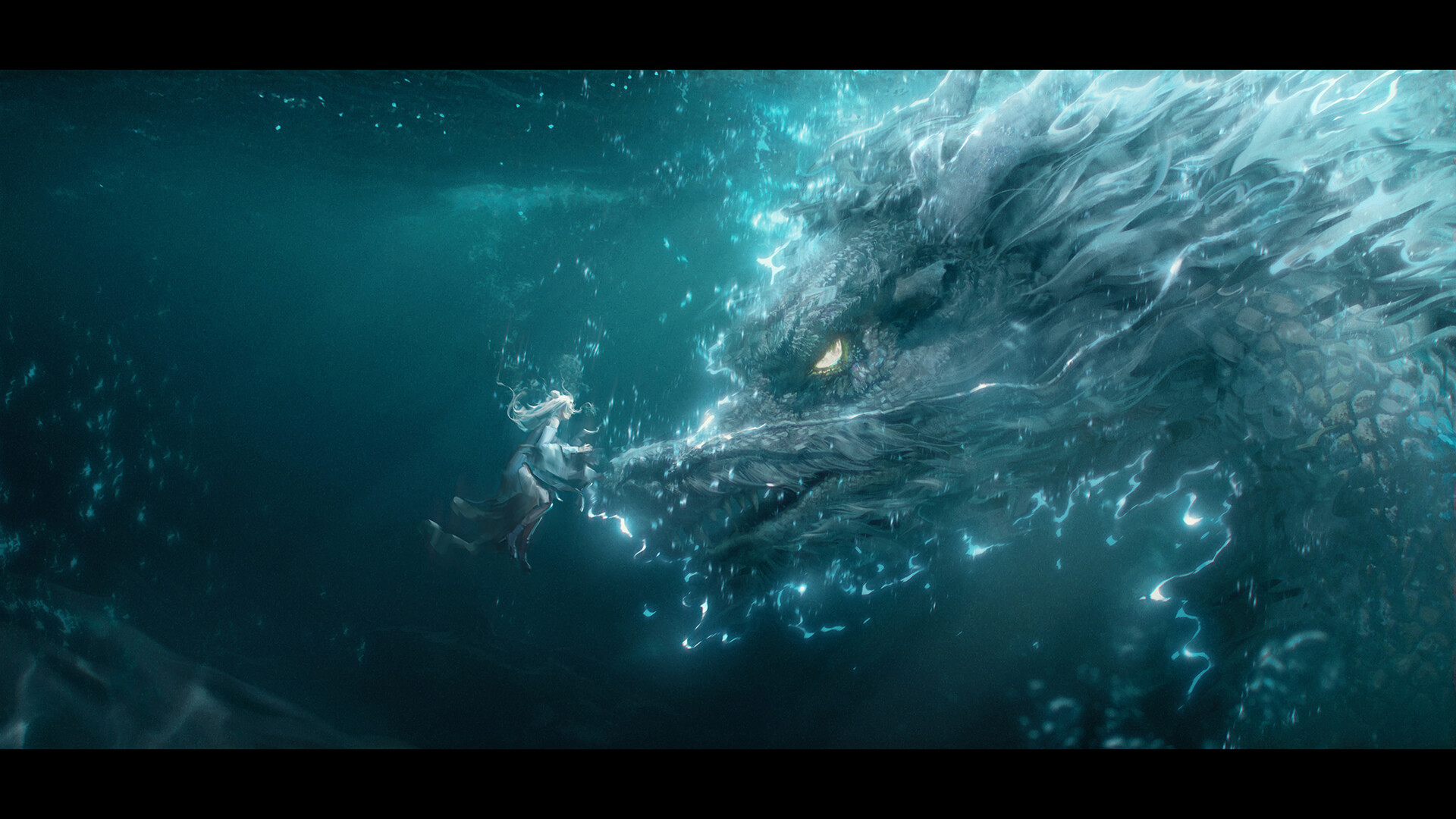 ArtStation - Azure Dragon