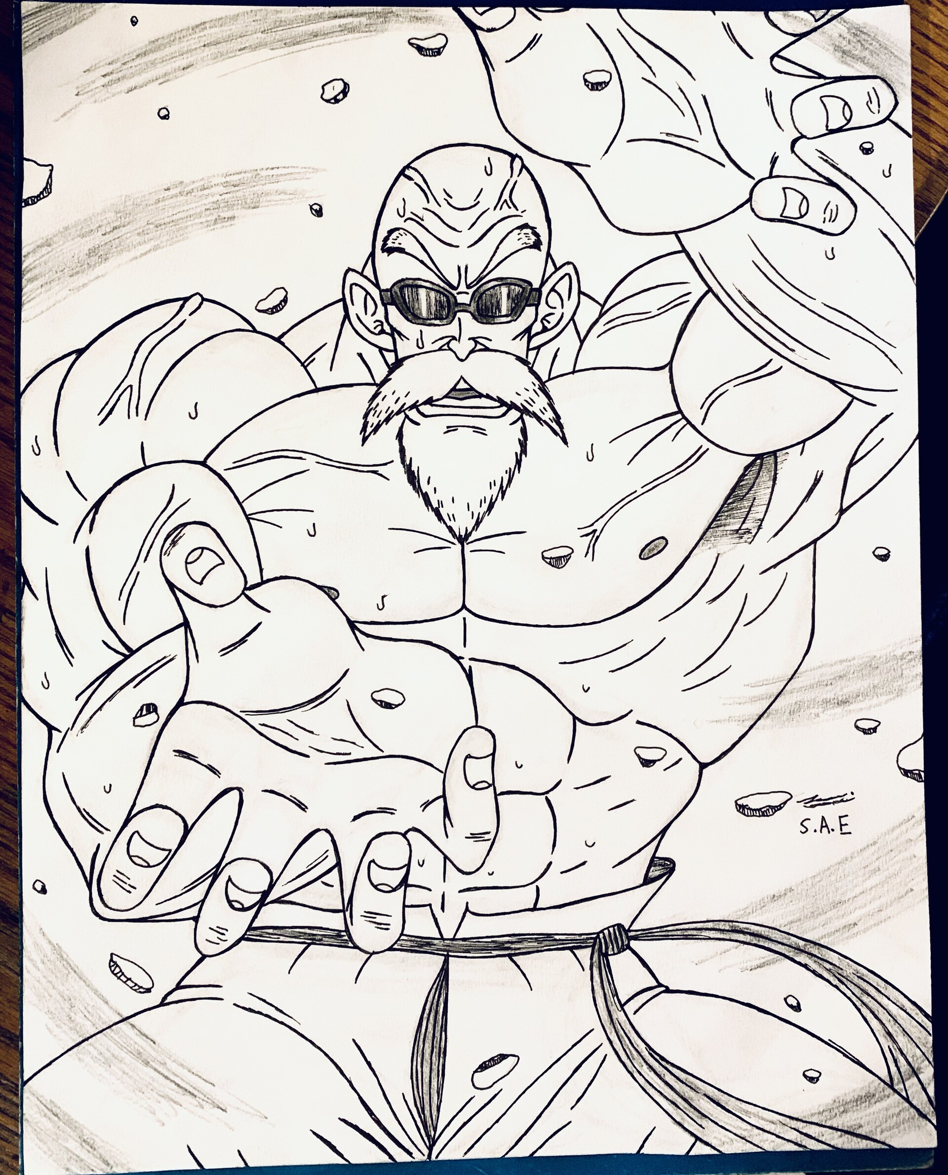 ArtStation - Master Roshi