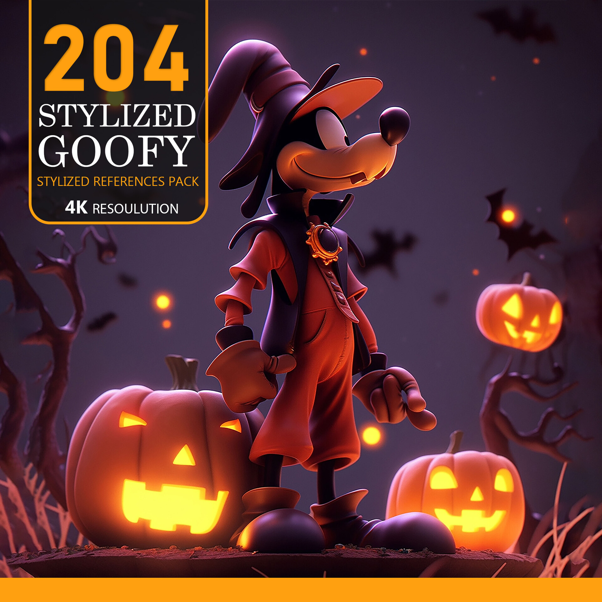 ArtStation - Stylized Goofy Vol.66-4K-Stylized References Pack