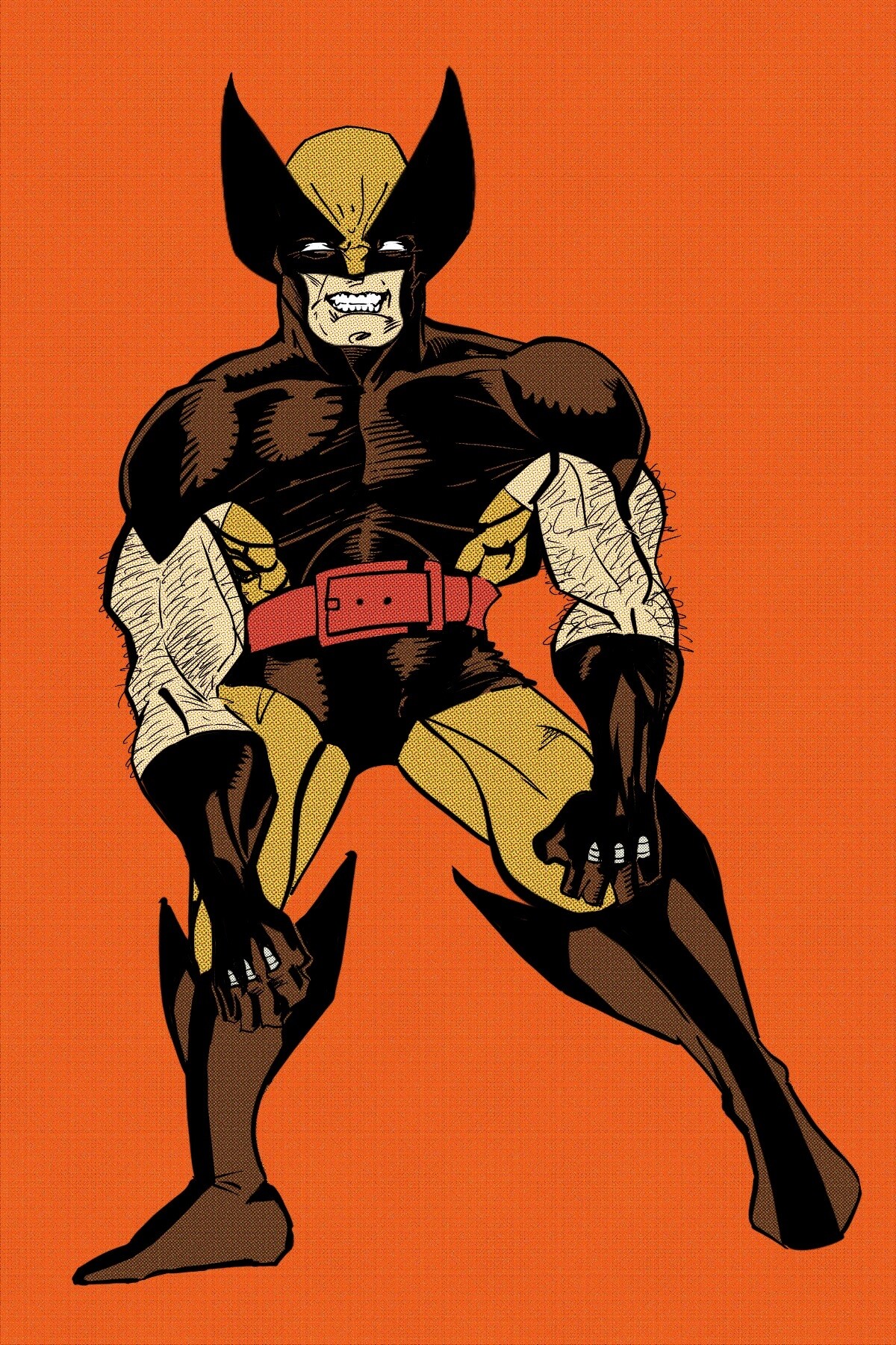 ArtStation - Wolverine Brown Suit