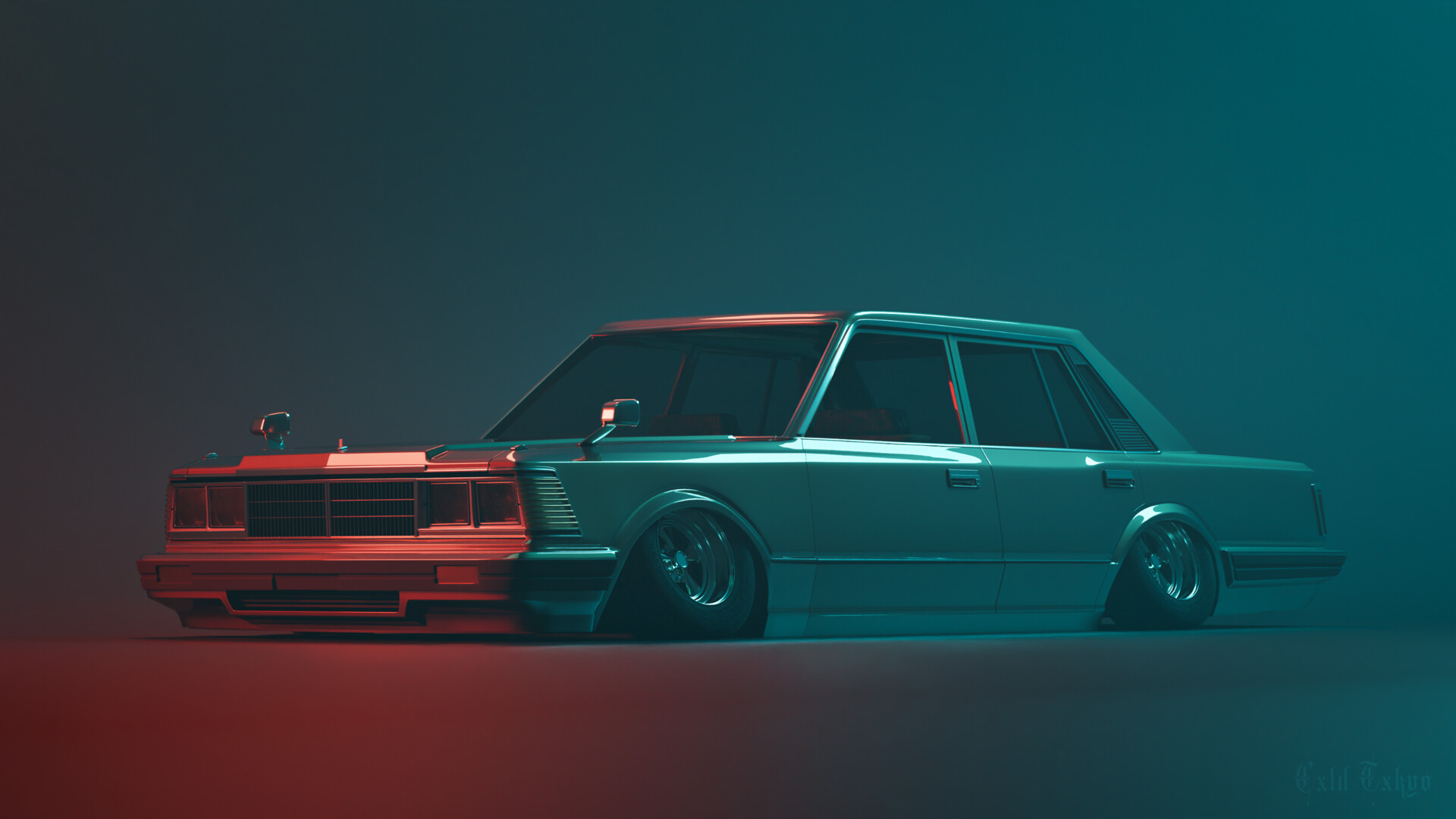 ArtStation - Nissan cedric 430 sedan