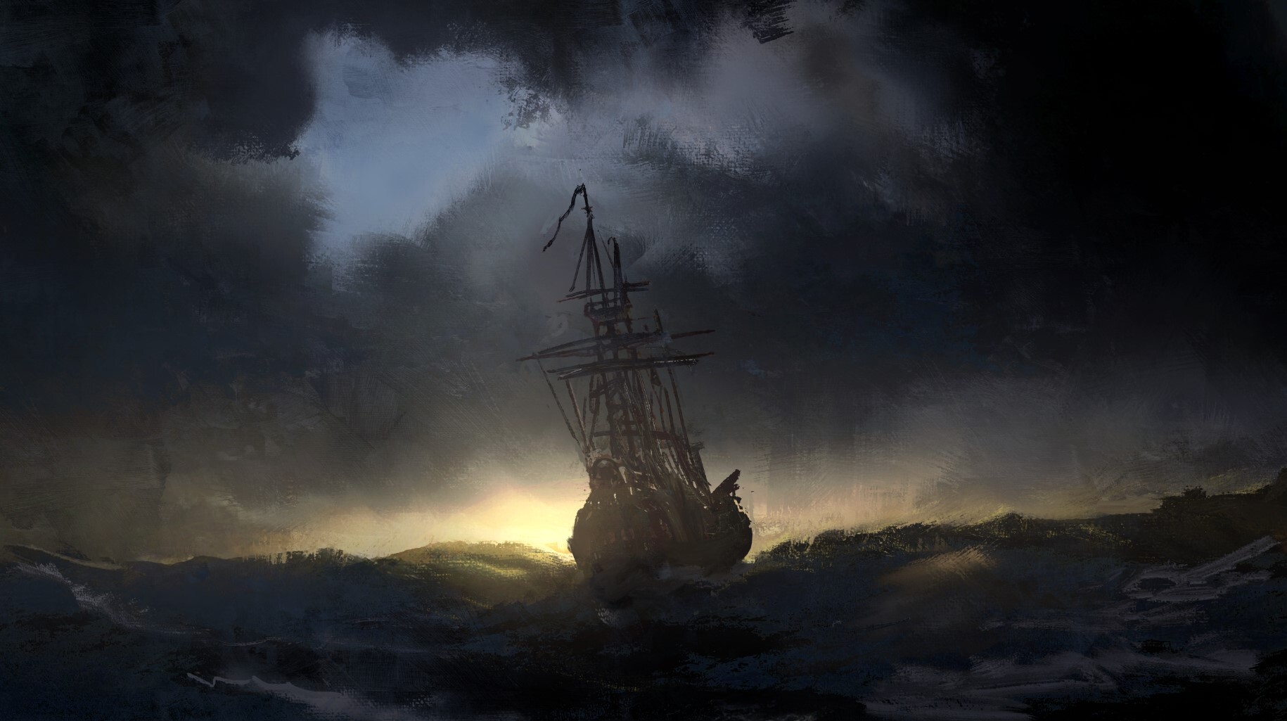 ArtStation - Darkening Waters