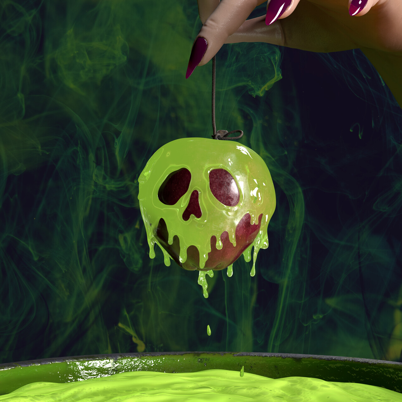 ArtStation - Posion Apple