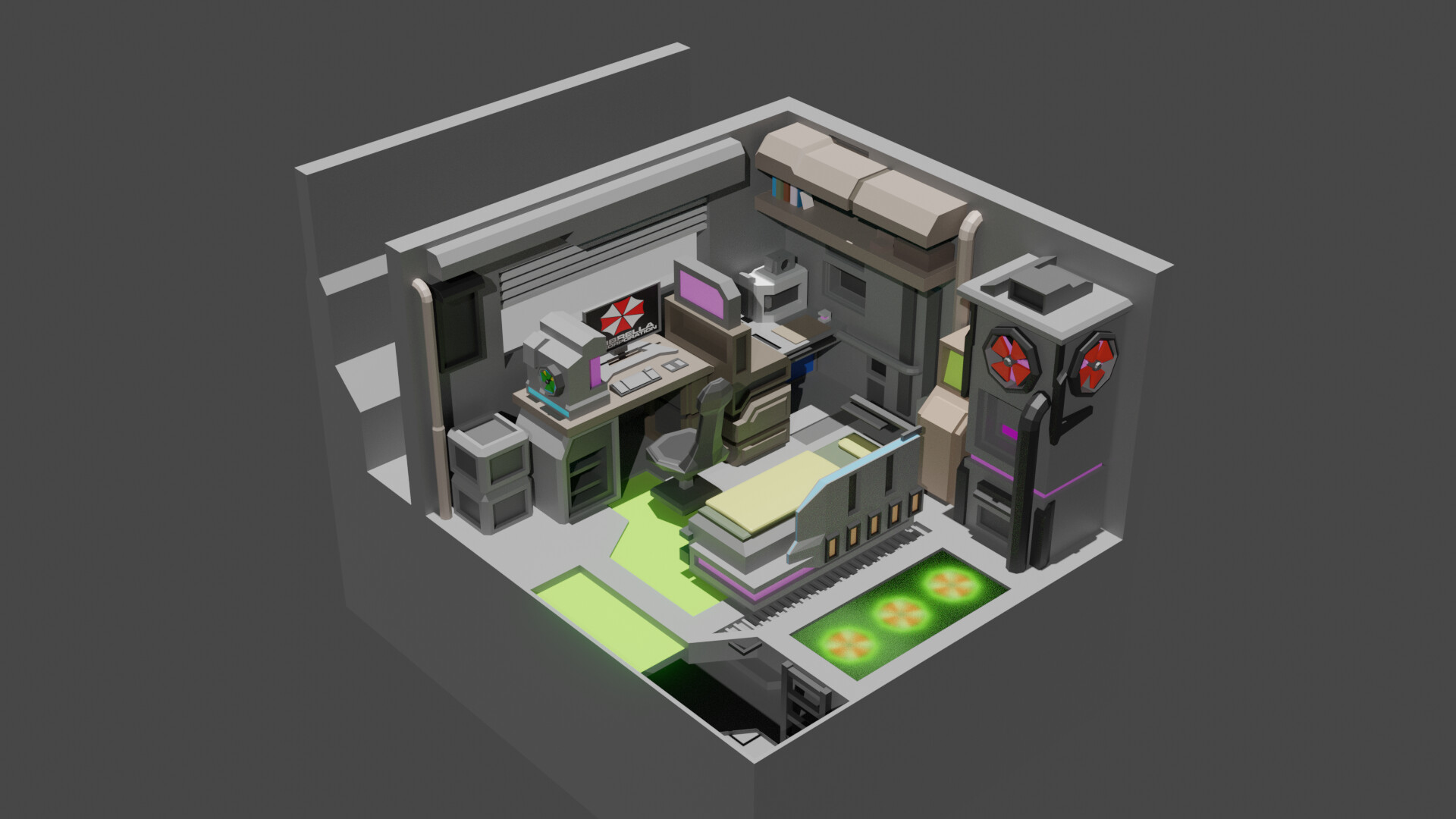 ArtStation - Future room