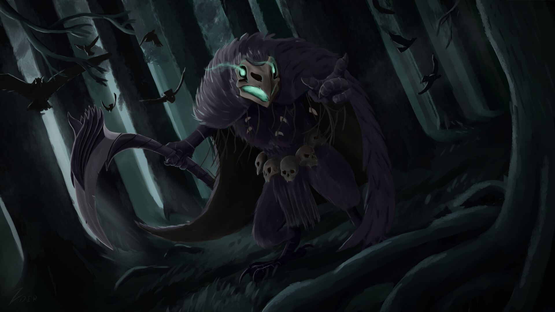 ArtStation - Valravn [Character Design Quarterly Entry]