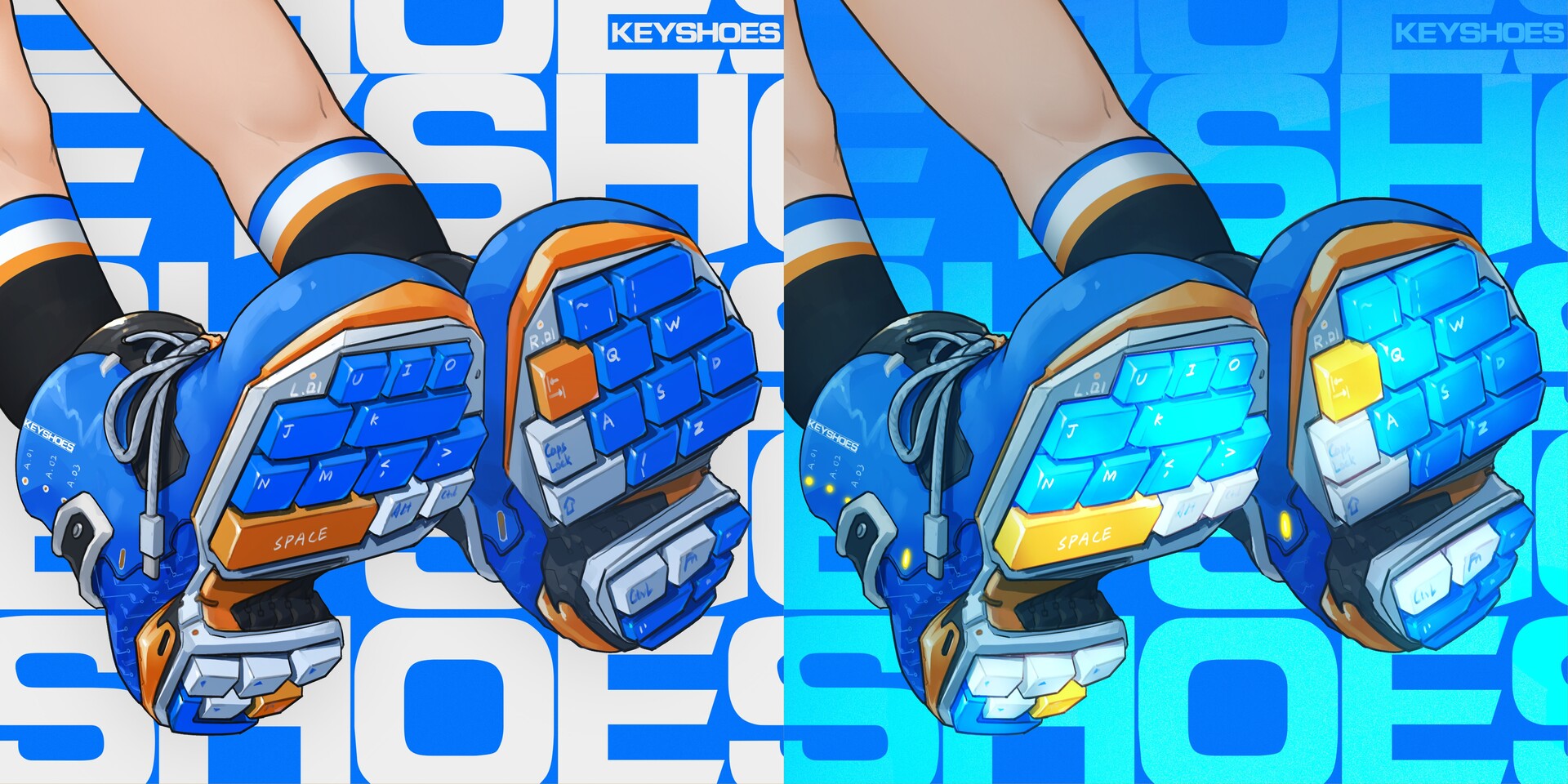 ArtStation - 一些鞋子设计