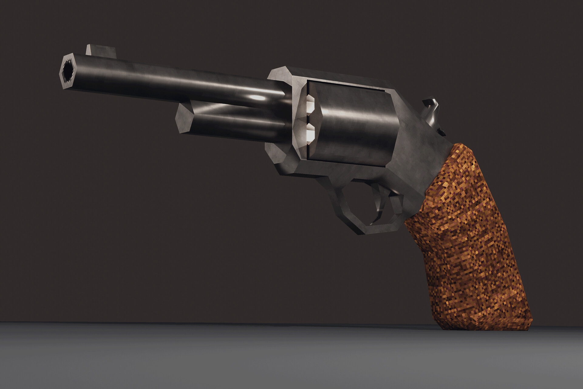 Zelda McCoubrey - Low Poly PSX Revolver