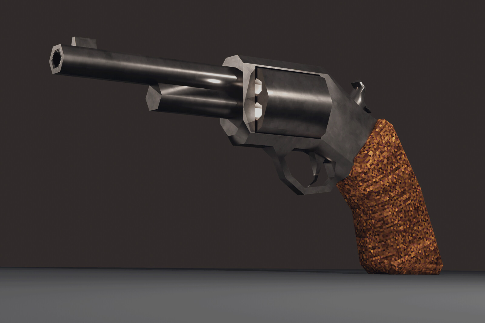 Zelda McCoubrey - Low Poly PSX Revolver