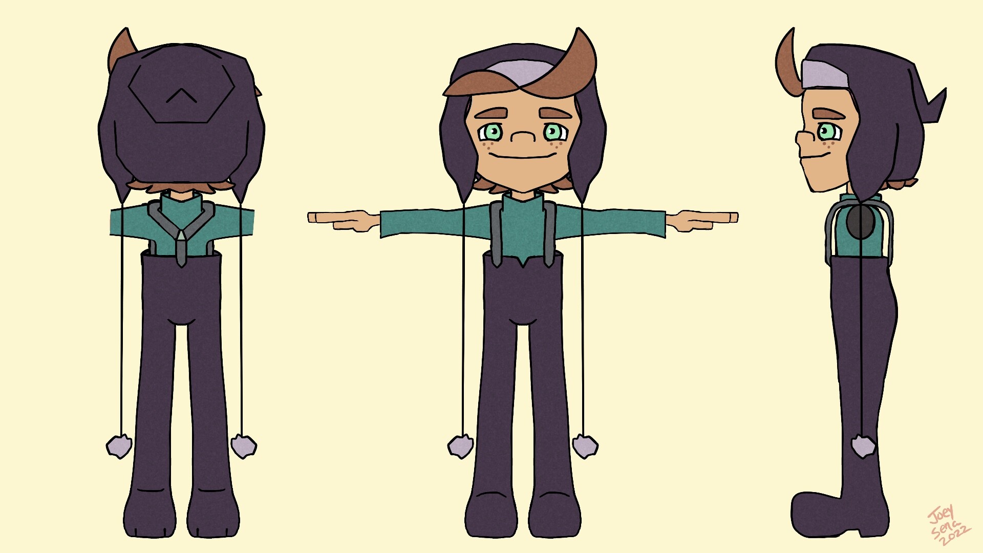 ArtStation - "Wes" Original Character Design