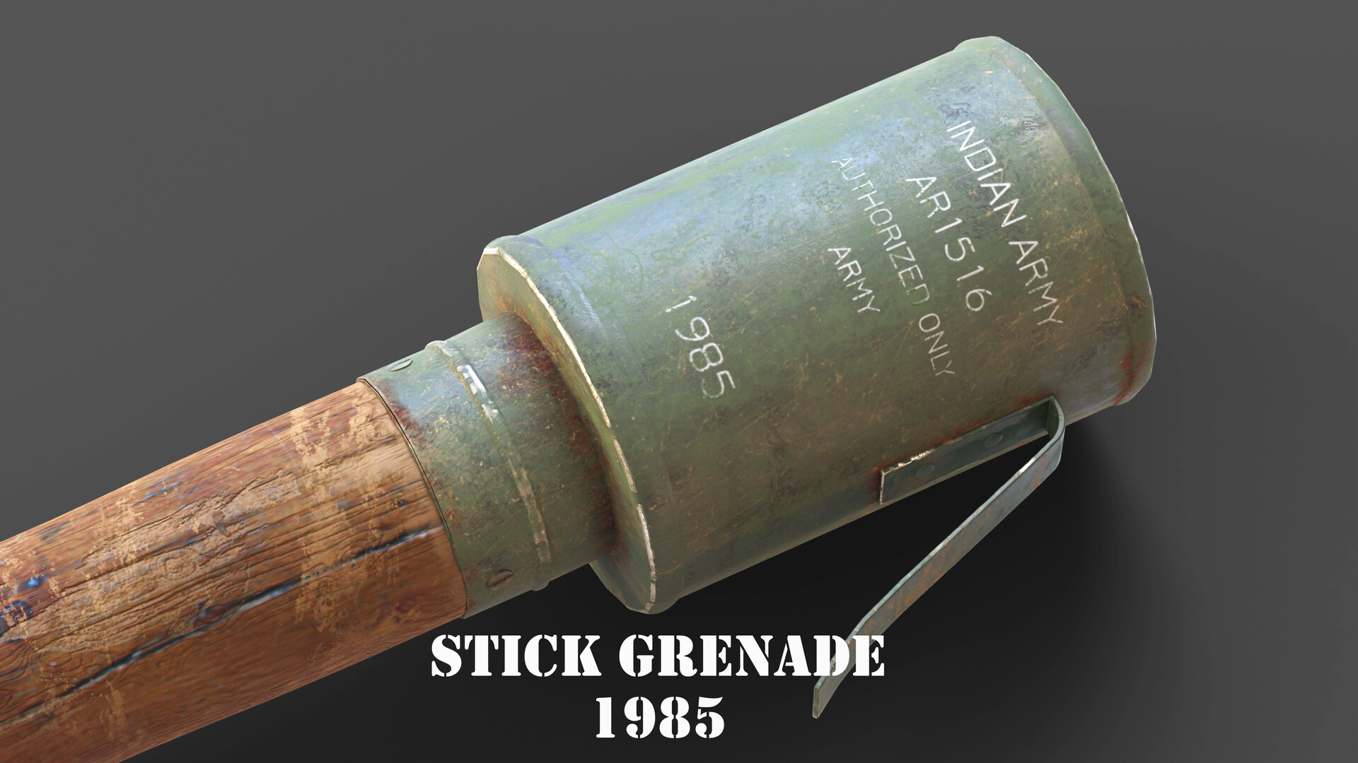 ArtStation - Stick Grenade