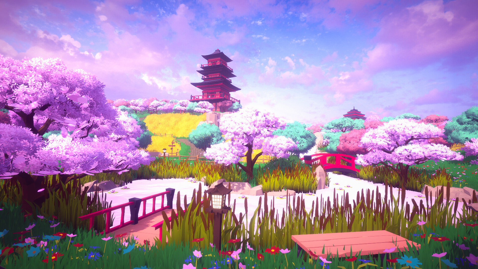 ArtStation - Stylized Japanese Island