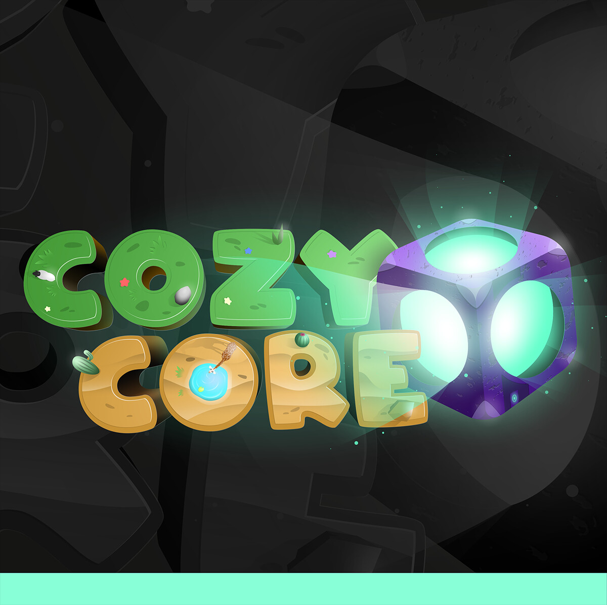 ArtStation - Cozy Core Game Logo