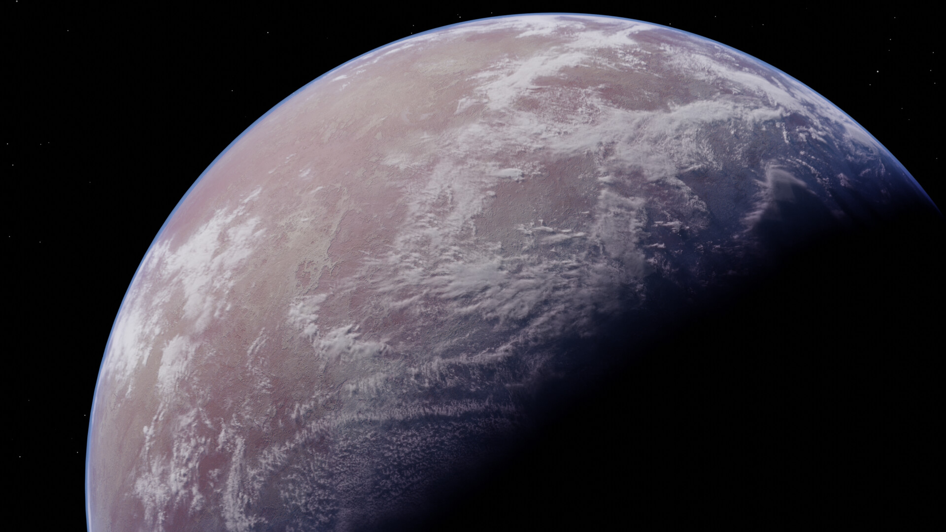 ArtStation - sci-fi exoplanet