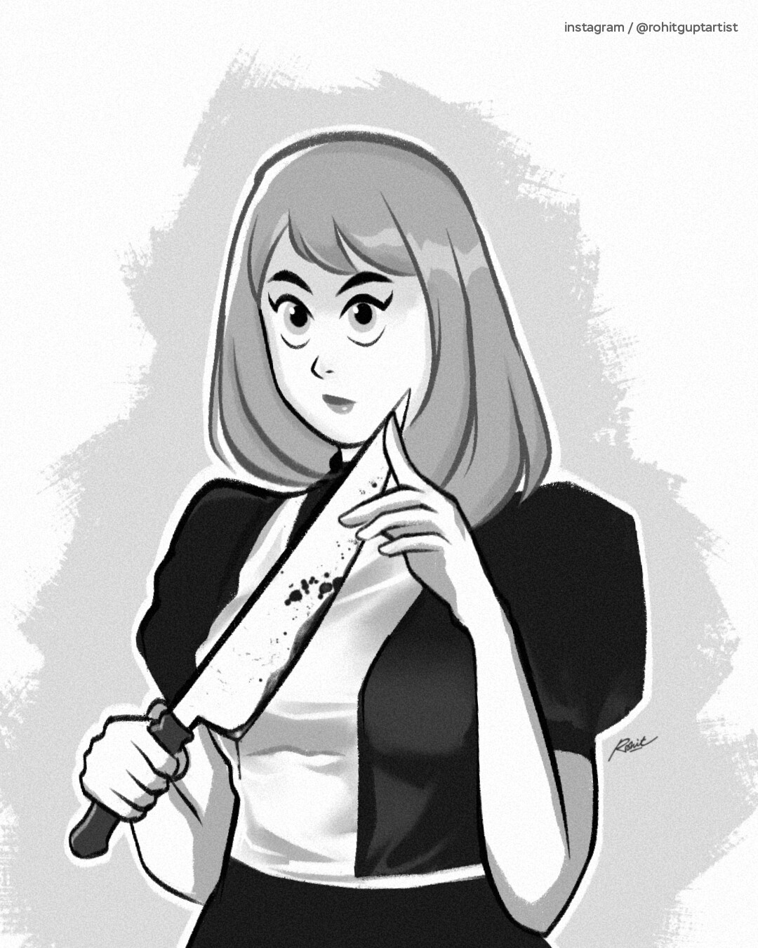 ArtStation - Inktober day 15 dagger 🗡️