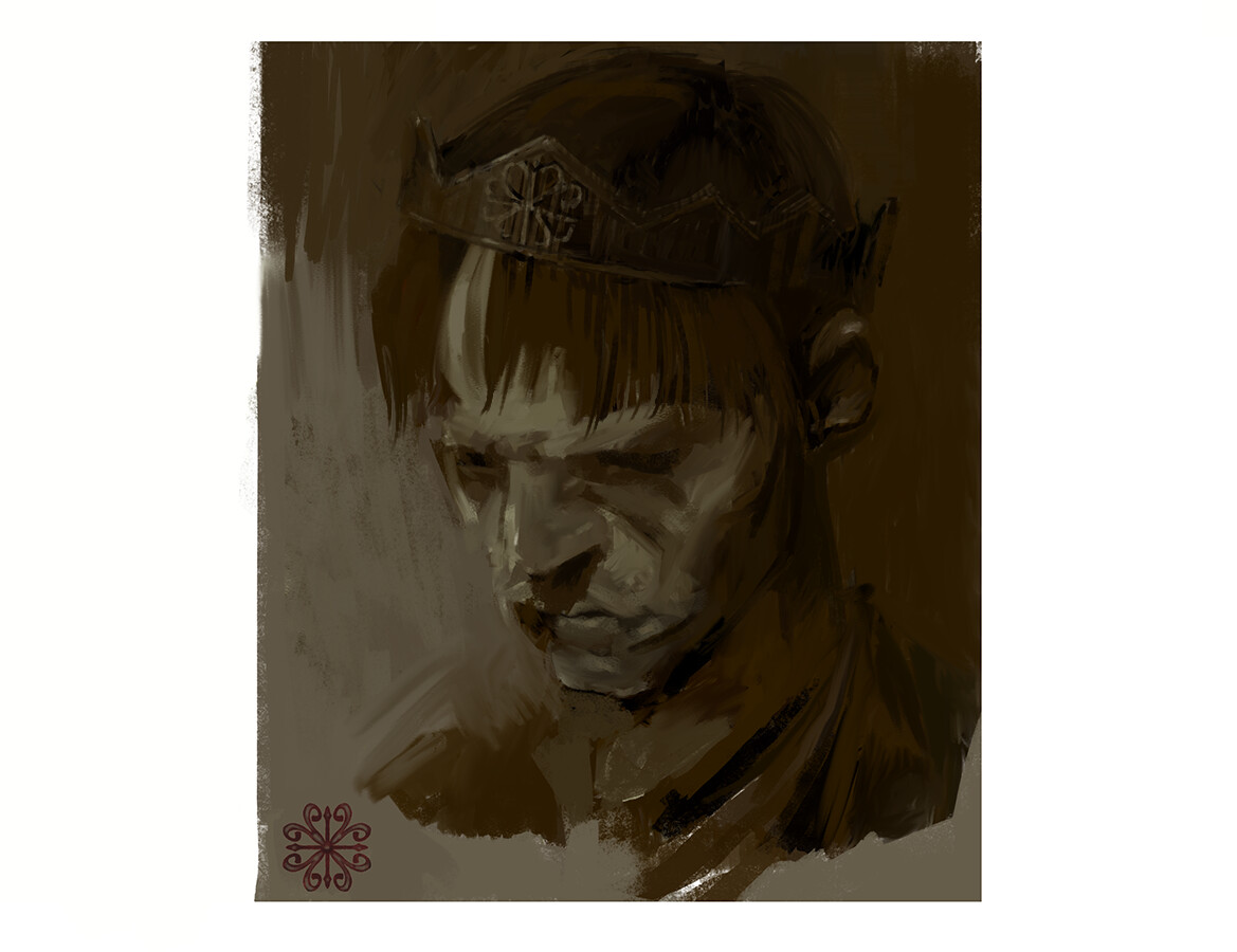 ArtStation - drooping knight