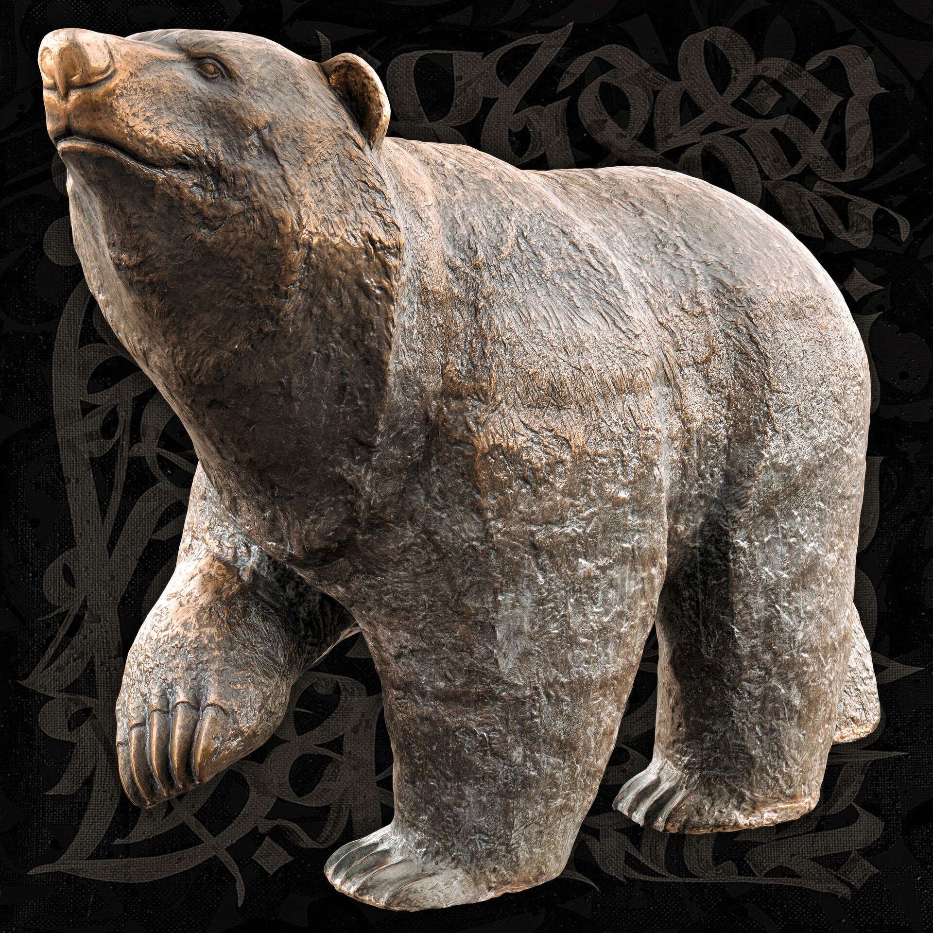 Alexey Gorinov - 3D scanning of the Perm bear monument using photogrammetry