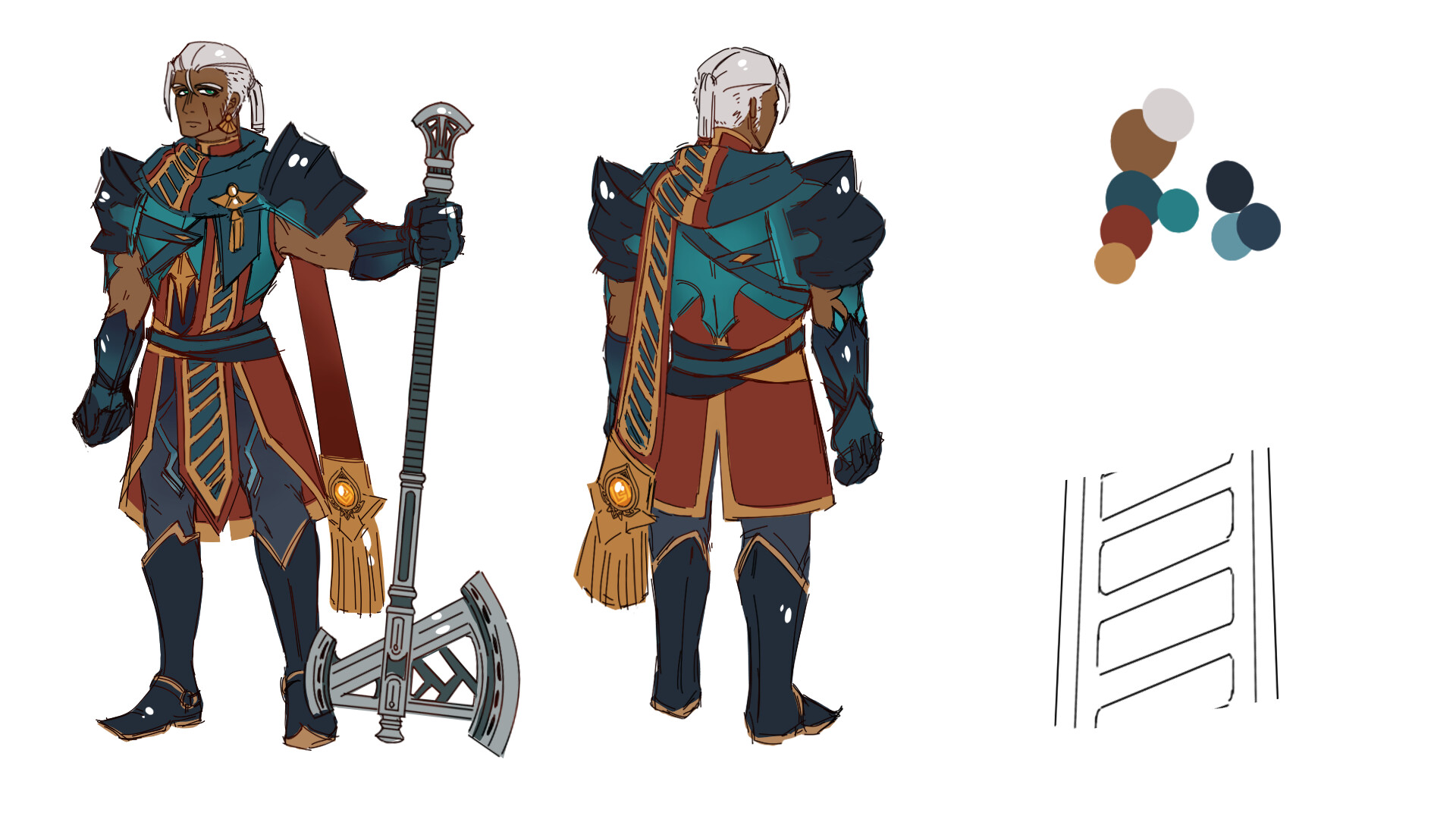 ArtStation - Fire Emblem X Genshin Redesigns (Part 3)