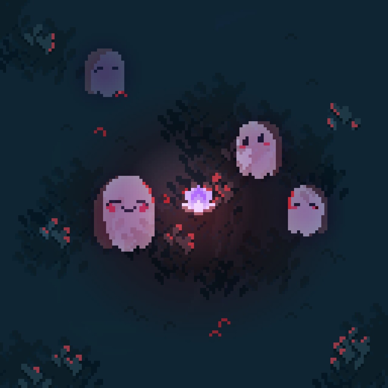 ArtStation - Ghost Lotus, Pixel Concept Art