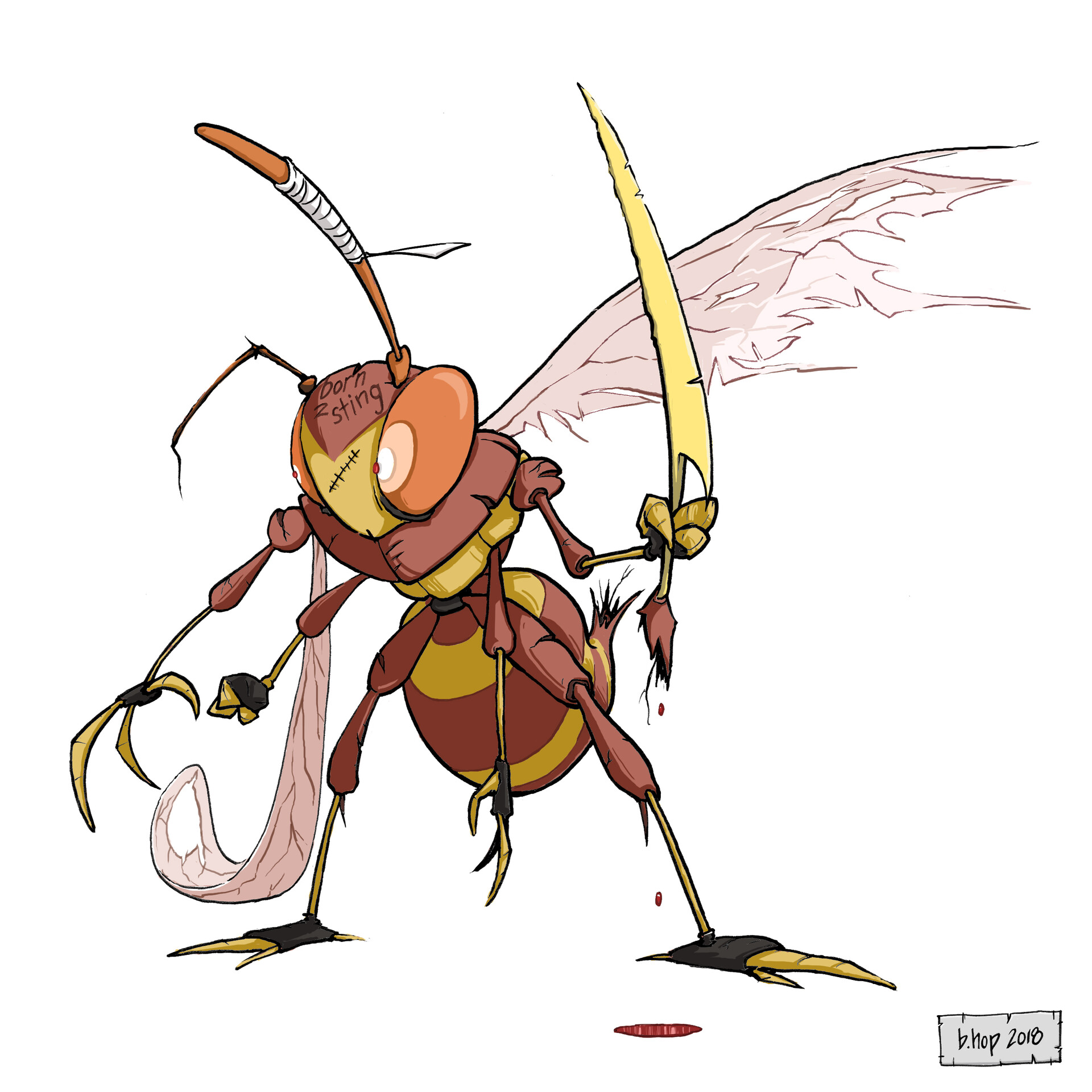 Ben Hopper - Character Design Challenge