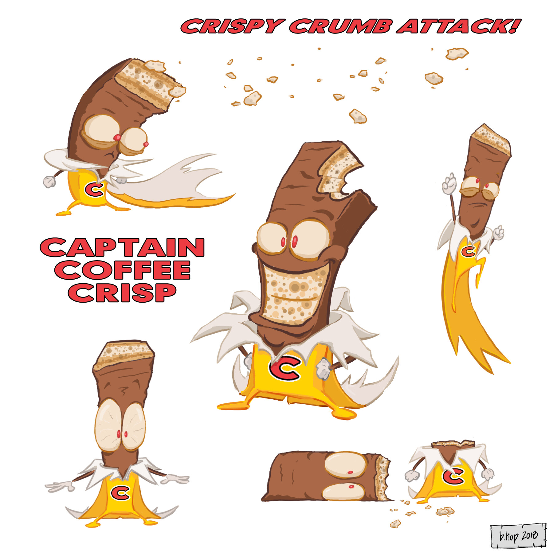 Ben Hopper - Character Design Challenge