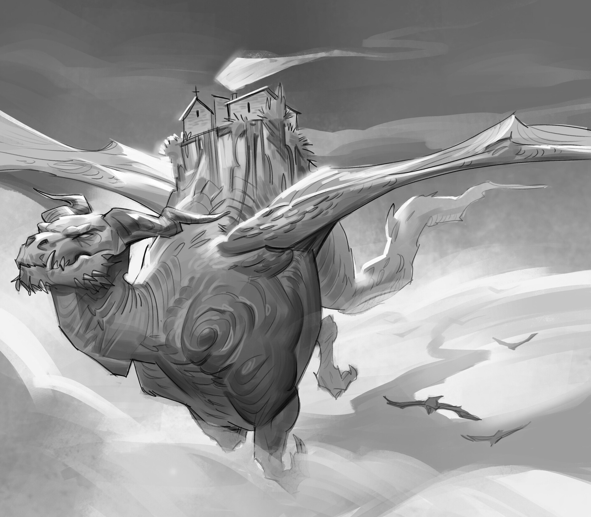 ArtStation - 2023 Inktober Results of the Day 23 - CELESTIAL