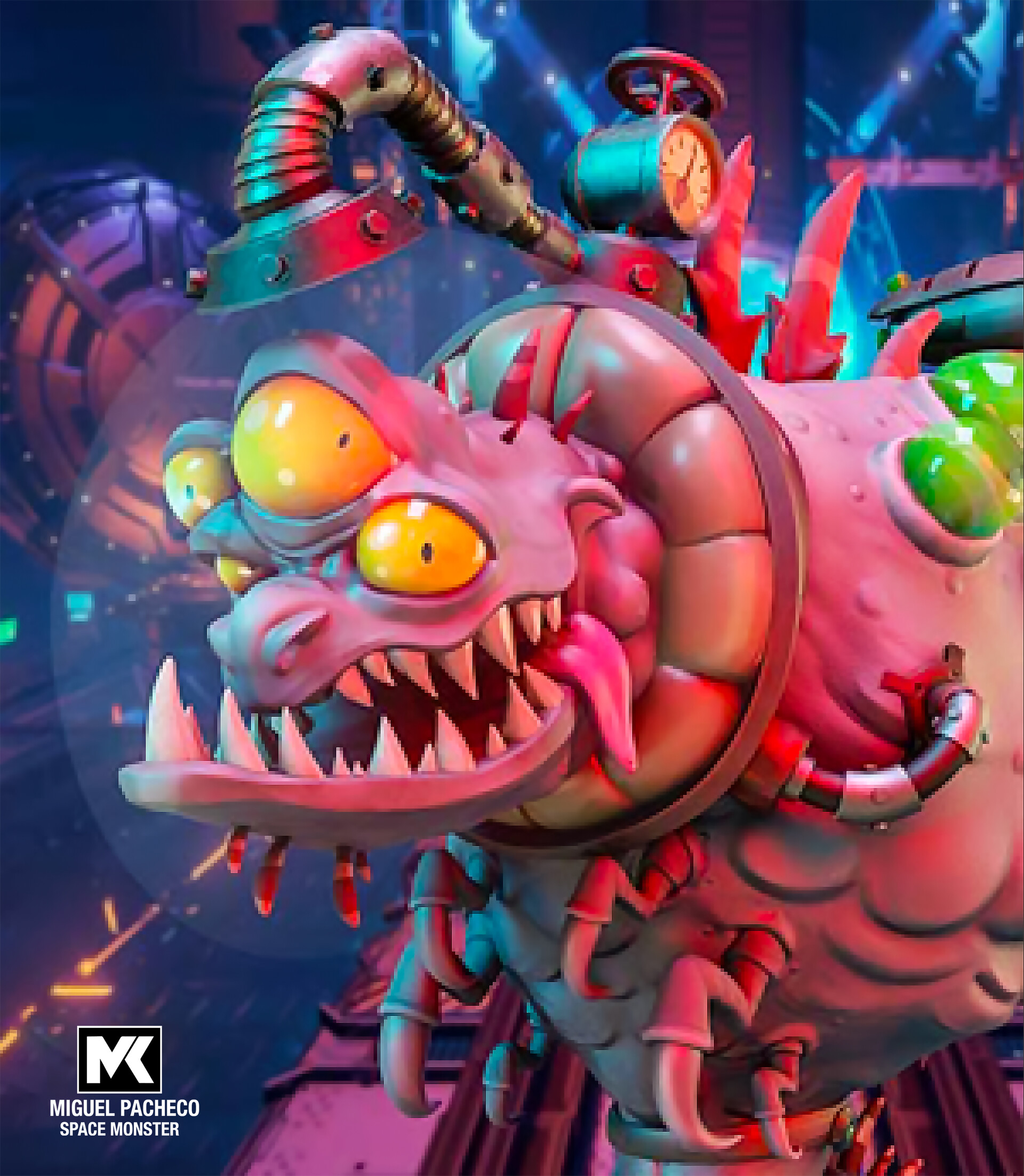 ArtStation - Space Monster parte II