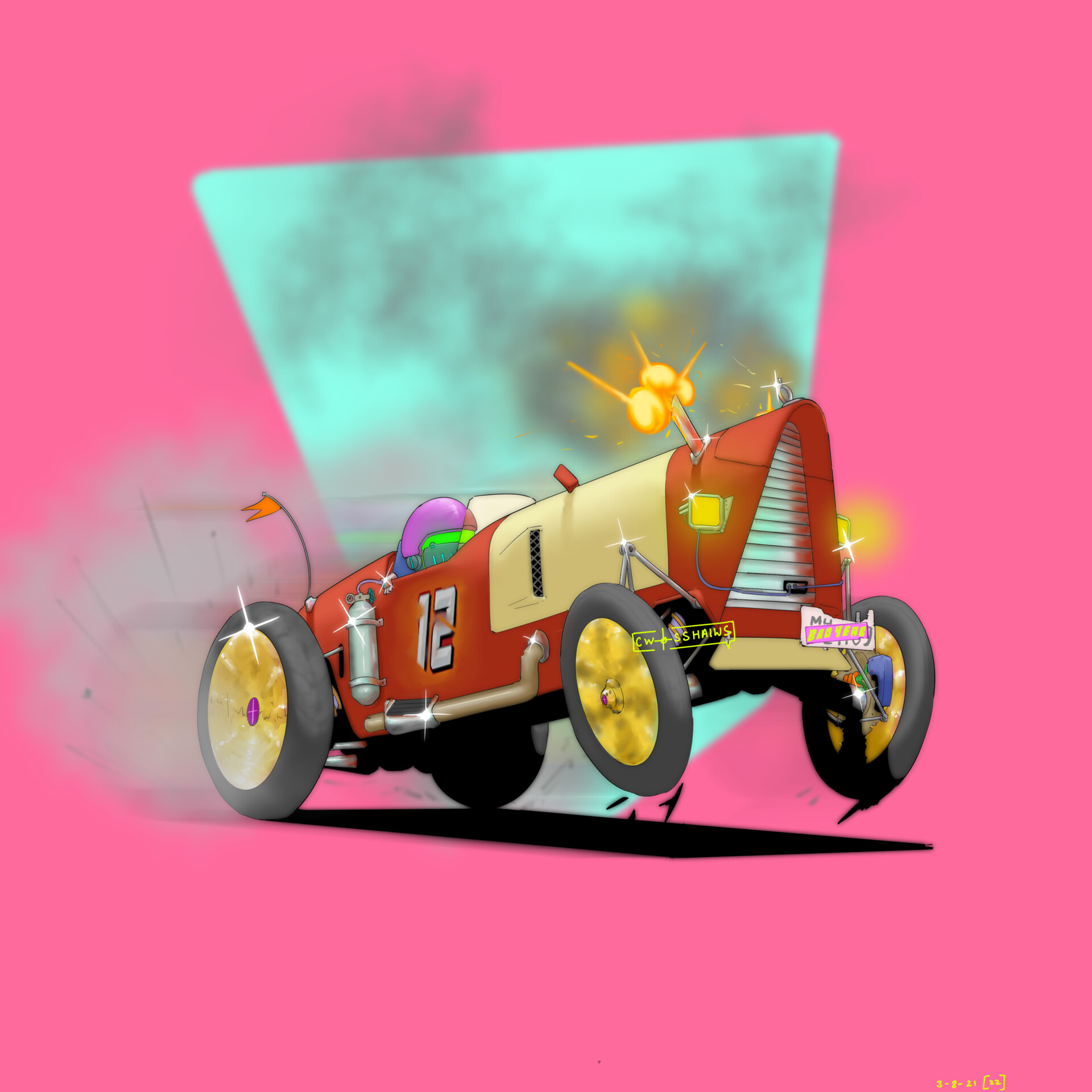 ArtStation - Wheelie!