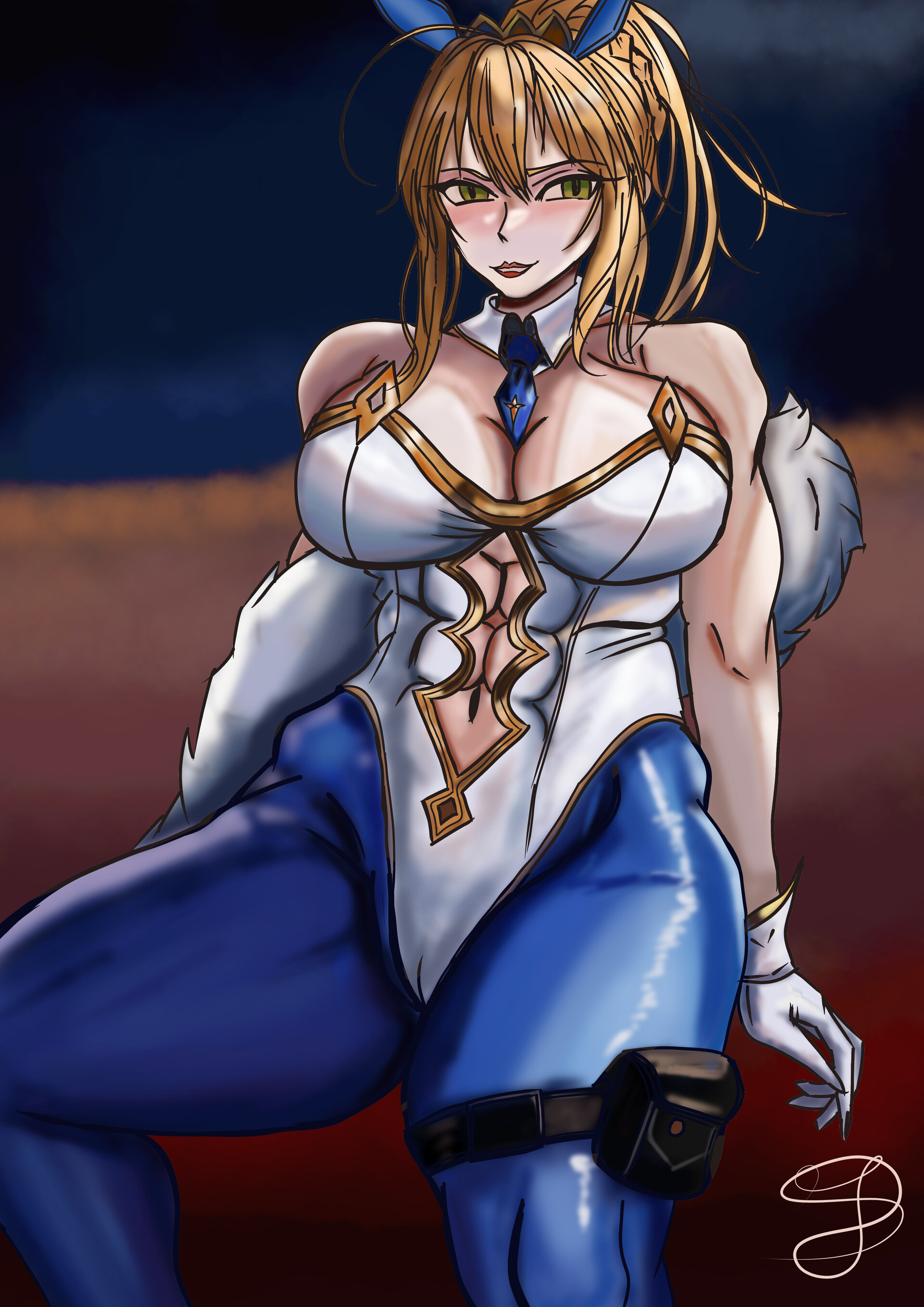 ArtStation - Artoria Bunny girl