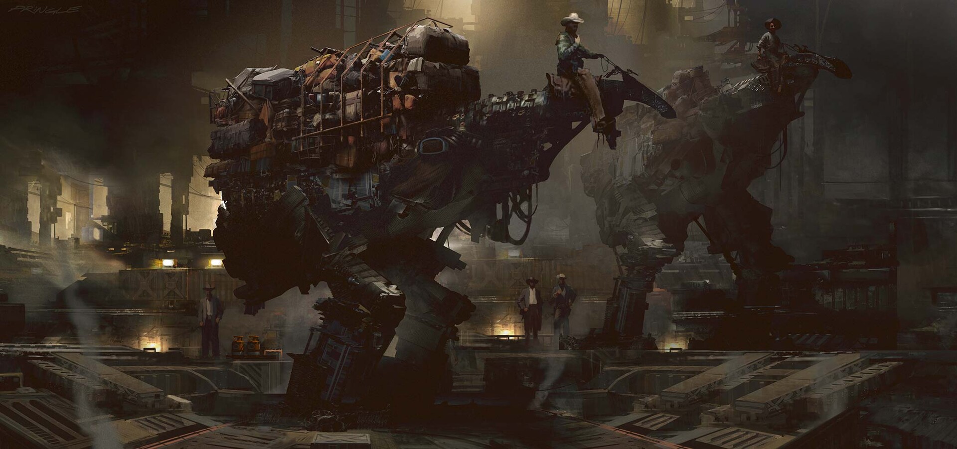 ArtStation - Diesel Cowboys