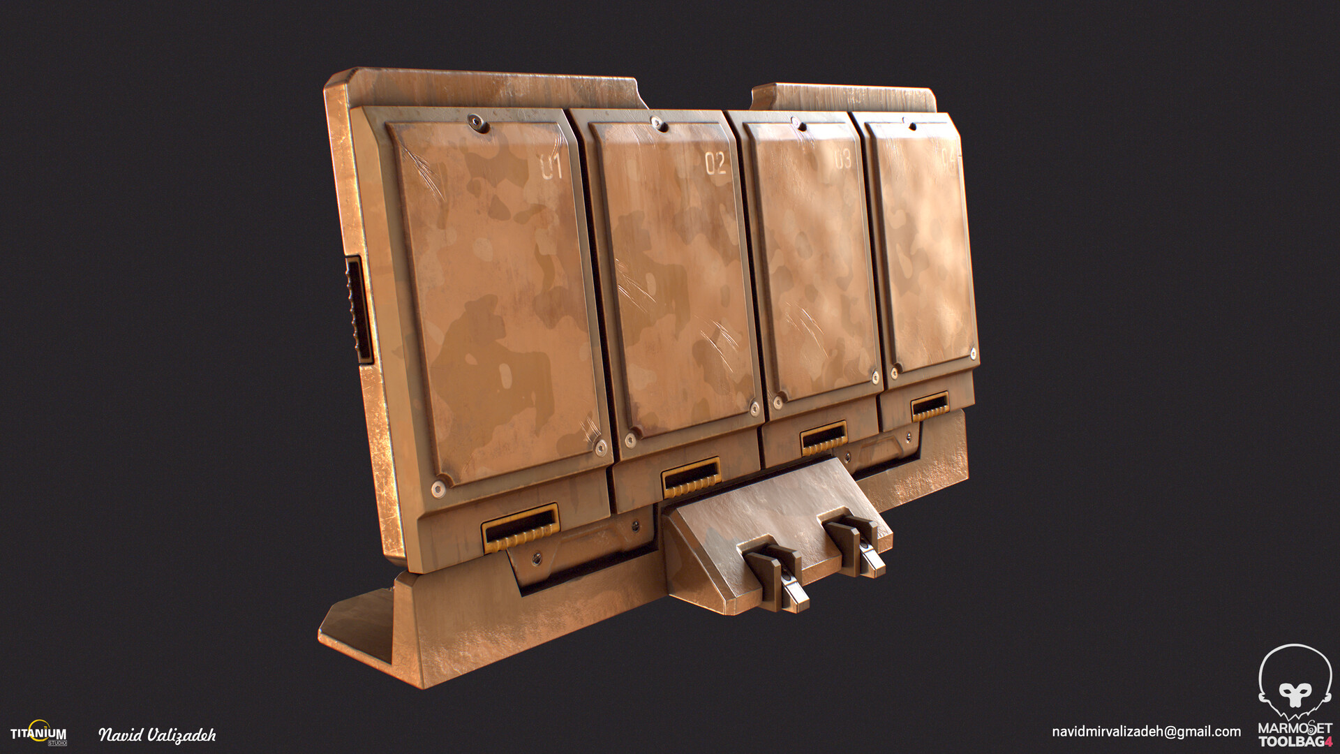 Titanium Studio | Navid Valizadeh - Creating a Next Gen Barrier for ...