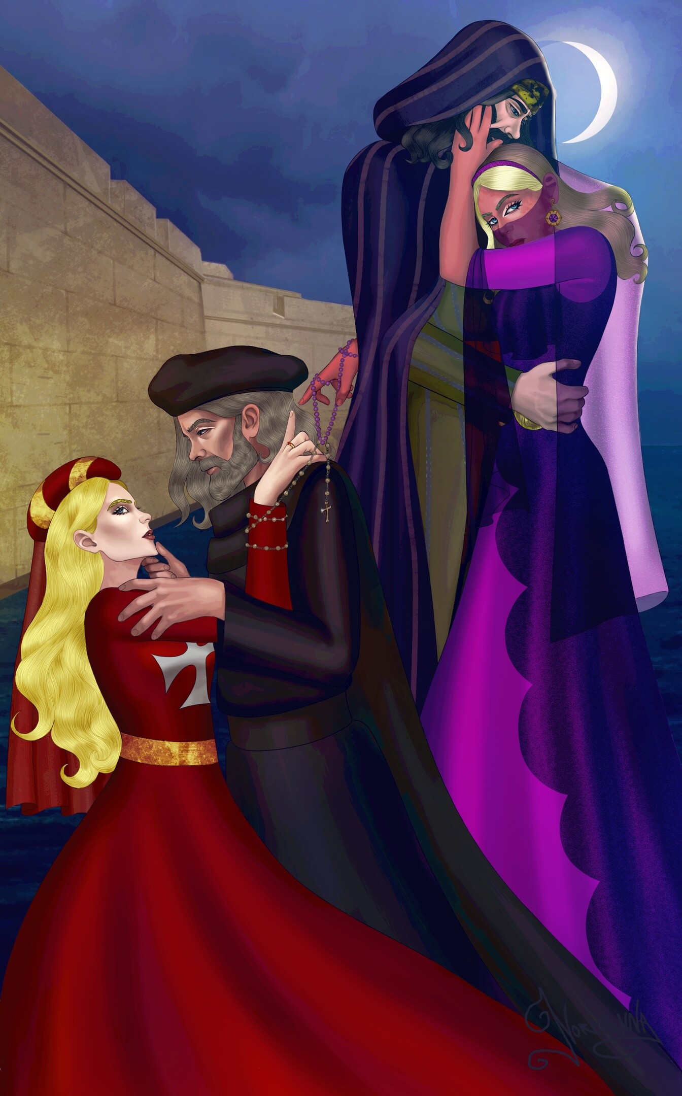 ArtStation - The Cross and Crescent