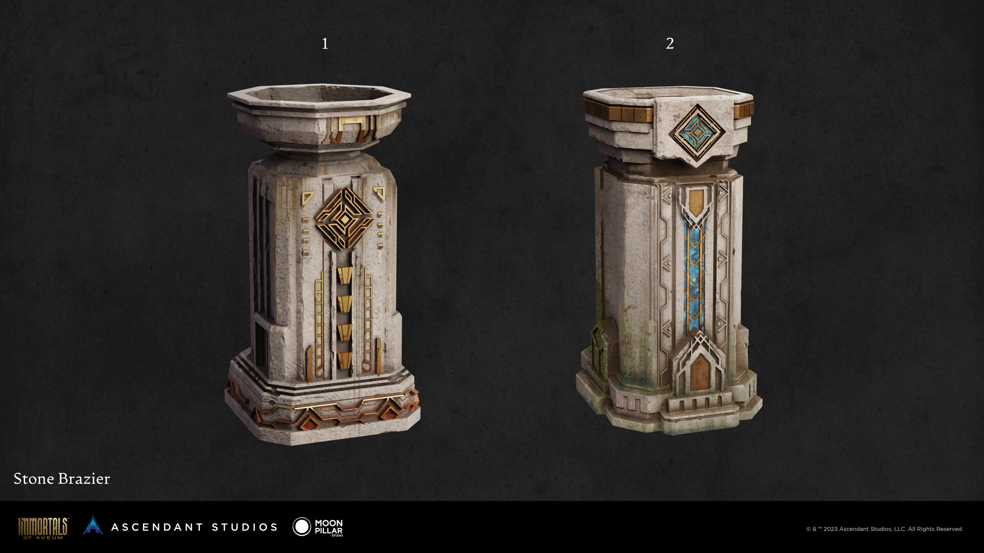 Moon Pillar Studio - Immortals of Aveum - Lucian Props