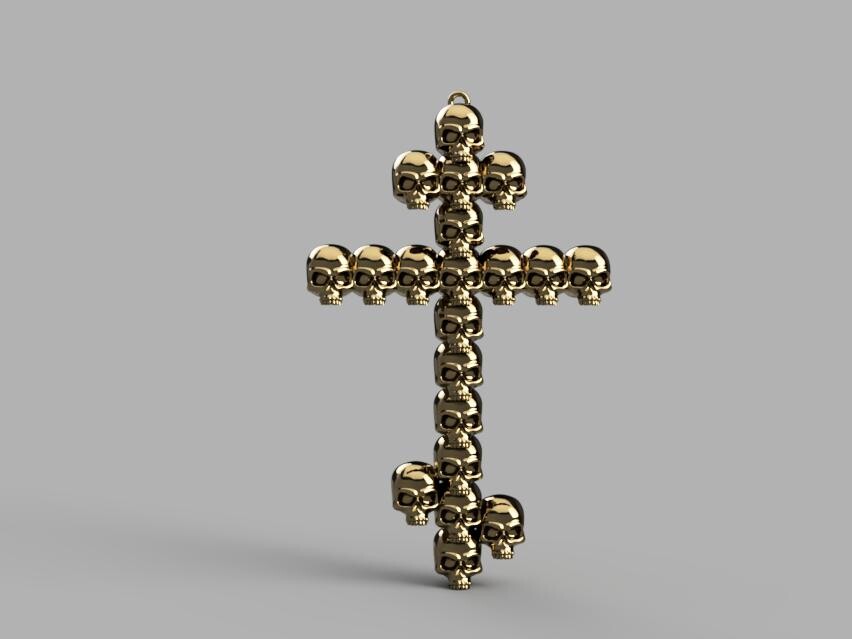 ArtStation - Ortho Skull Cross